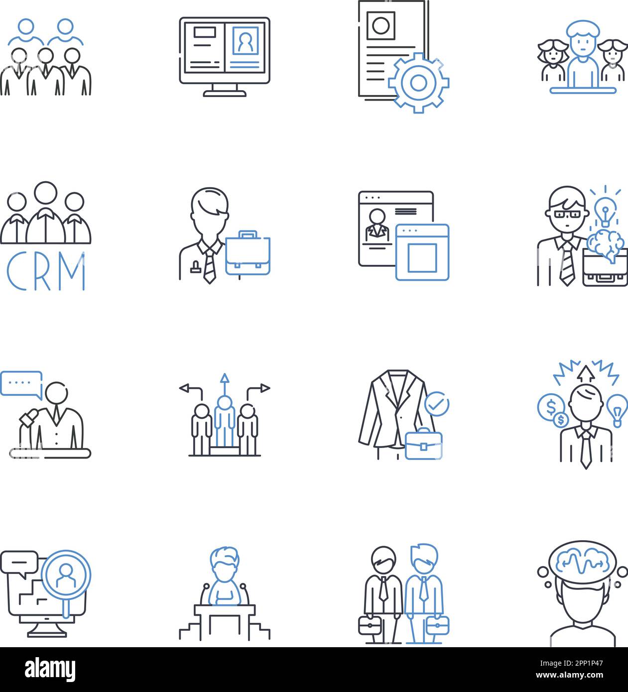 Specialization line icons collection. Expertise, Proficiency, Mastery ... Specialization line icons collection. Expertise, Proficiency, Mastery ...