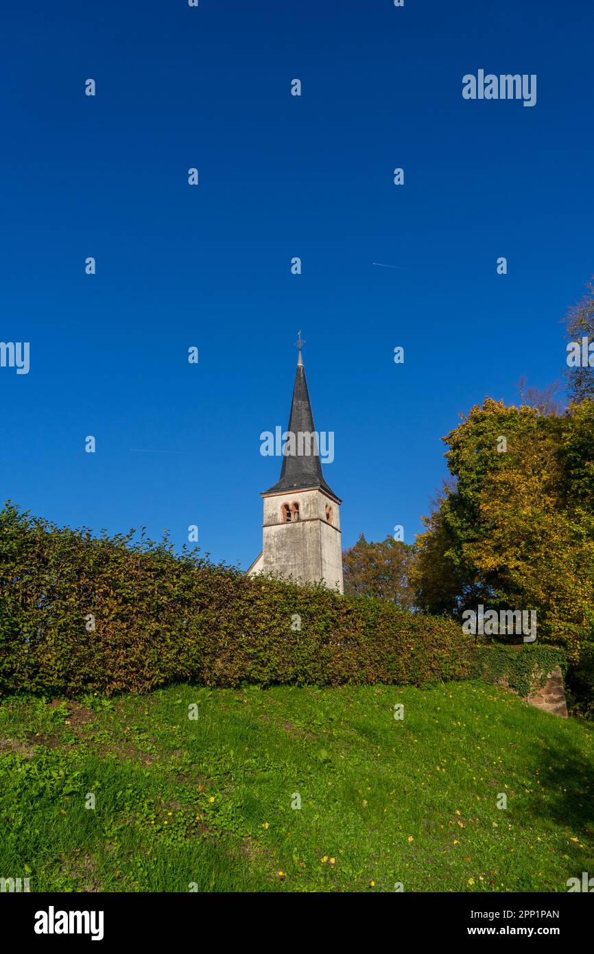 Church Saint Johannis near the german village Kastel-Staadt Stock Photo ...