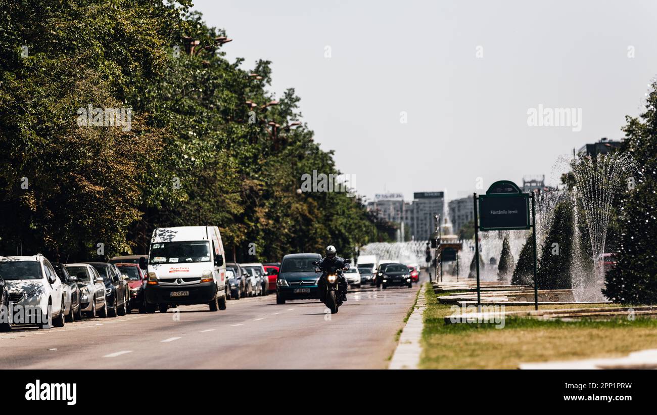 Bumper to Bumper - Urban traffic congestion during peak hour in ...