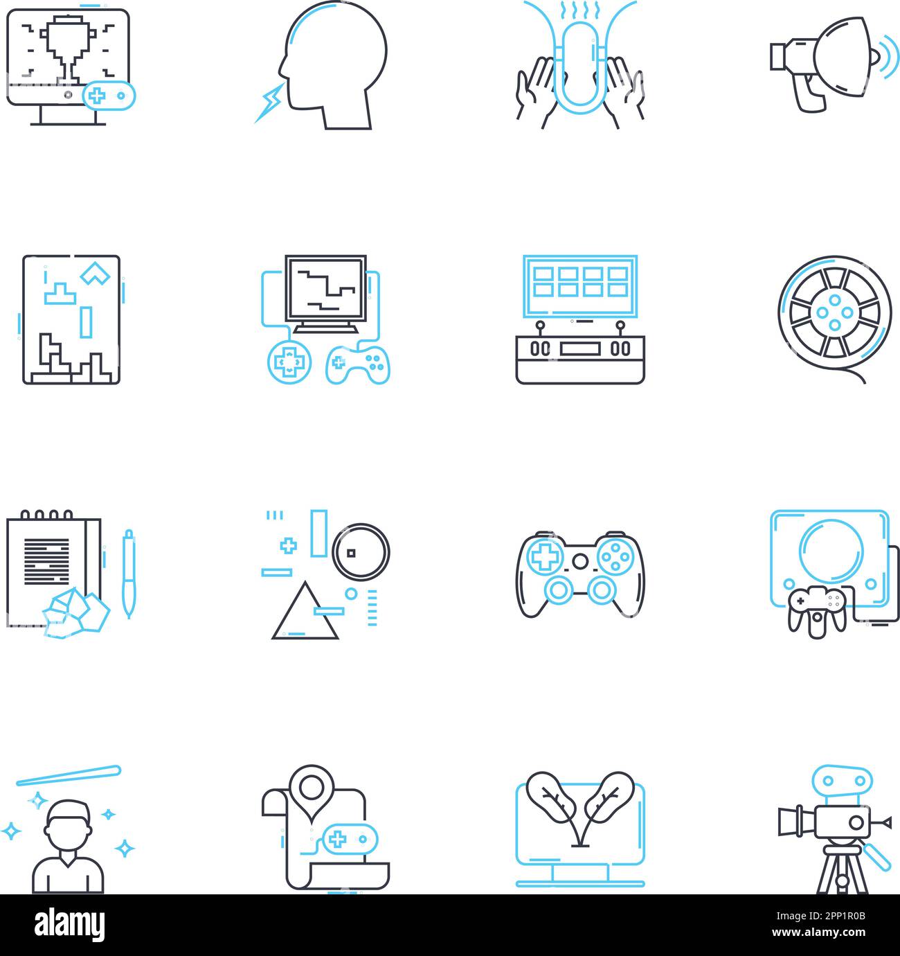 E learning visuals Stock Vector Images - Alamy