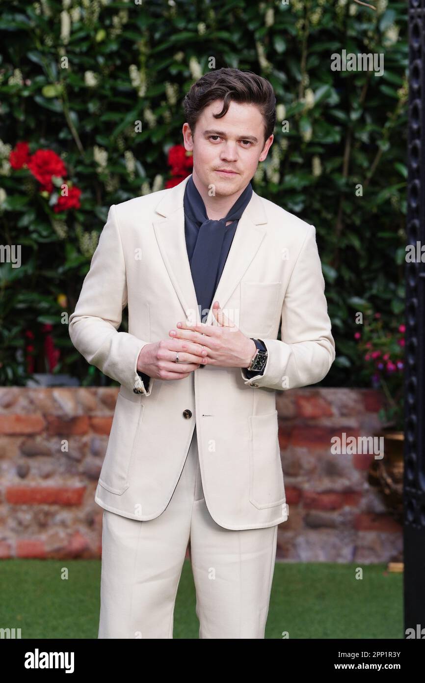 Sam Clemmett attending a special screening for Queen Charlotte: A ...
