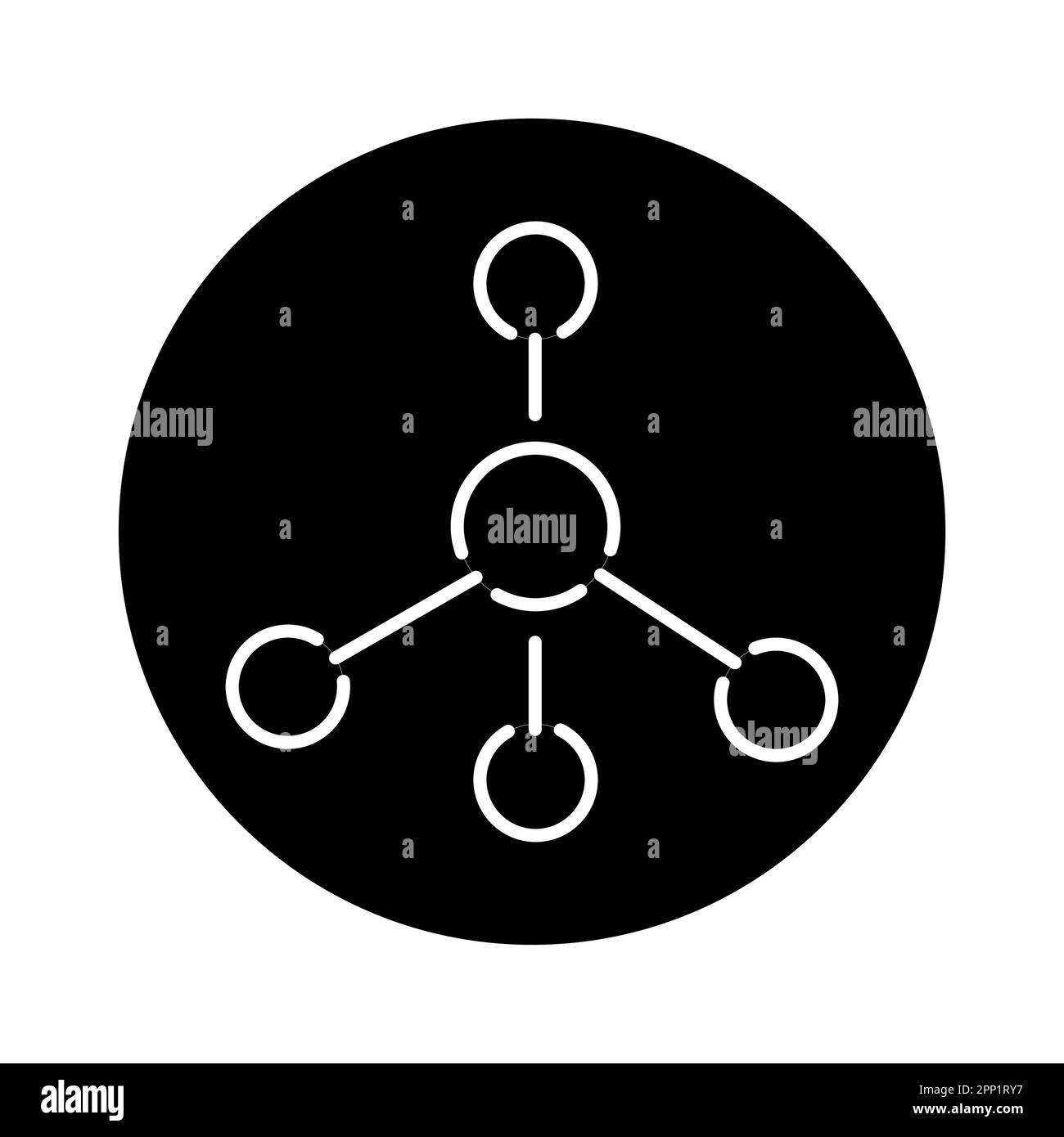 Methane molecule vector vectors Black and White Stock Photos & Images ...