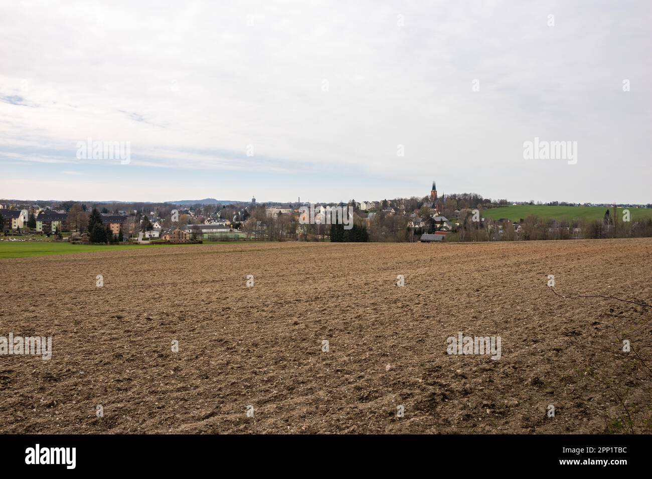 Agricultural field with buildings hi-res stock photography and images ...
