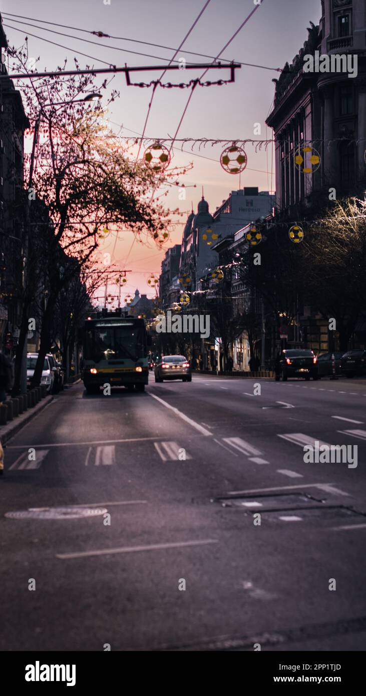 Bumper to Bumper - Urban traffic congestion during peak hour in ...