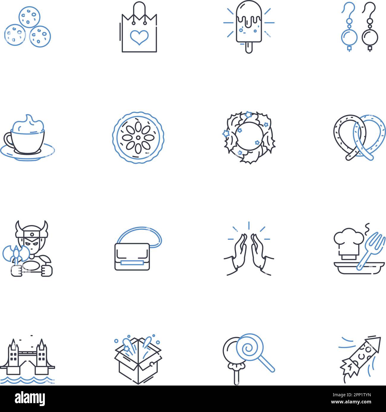 Occasion line icons collection. Celebration, Festival, Ceremony ...