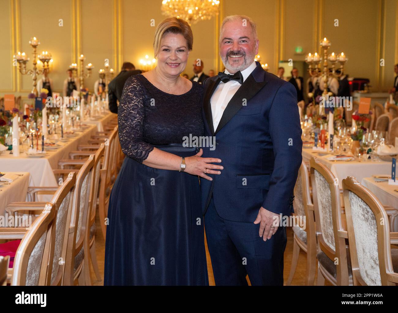 Berlin, Germany. 21st Apr, 2023. Nancy Faeser (SPD), Federal Minister ...