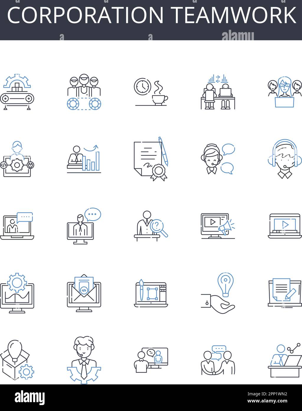 Joint labor venture Stock Vector Images - Alamy