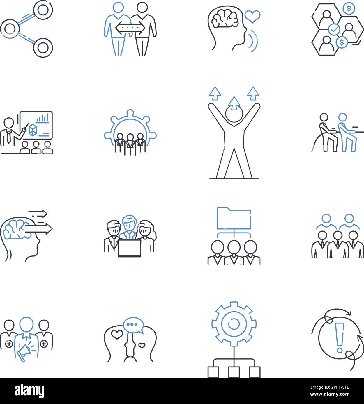 Co-operators line icons collection. Community, Insurance, Collaboration ...