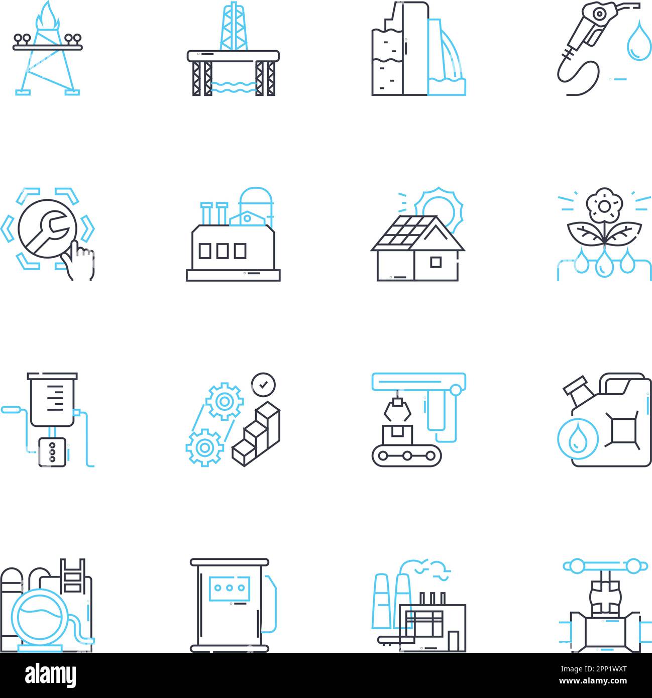 Continuous automation vector vectors hi-res stock photography and ...