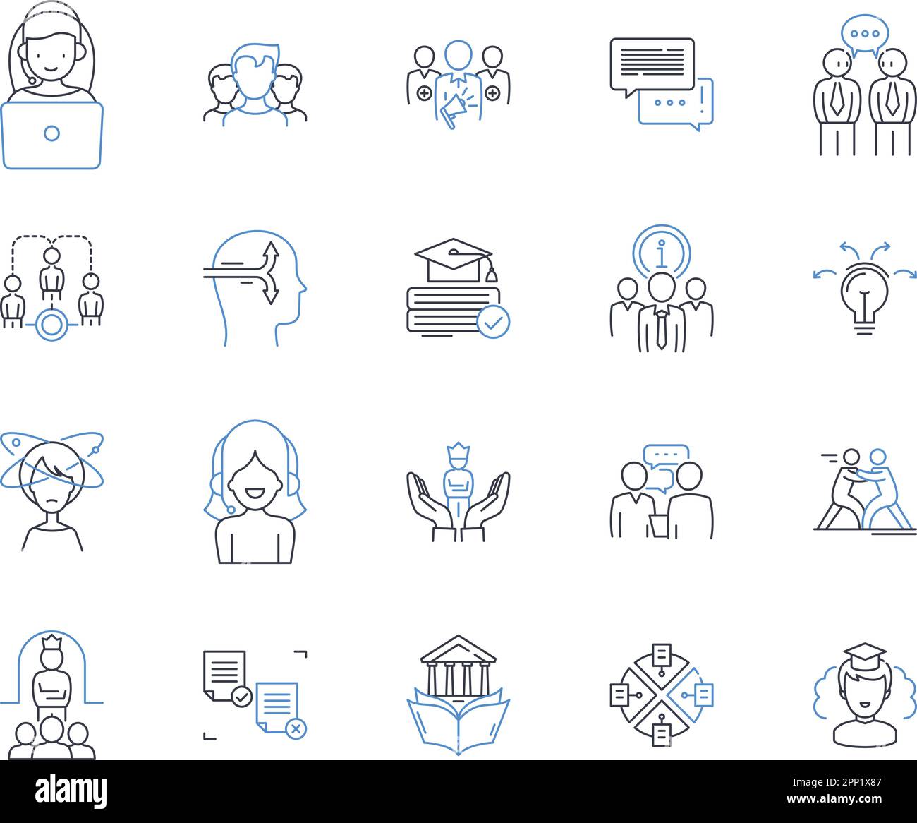 Time management and productivity line icons collection. Efficiency ... Time management and productivity line icons collection. Efficiency ...