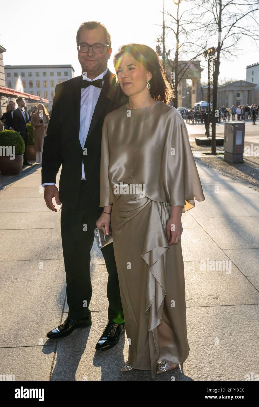 Berlin, Germany. 21st Apr, 2023. Annalena Baerbock (Bündnis 90/Die ...