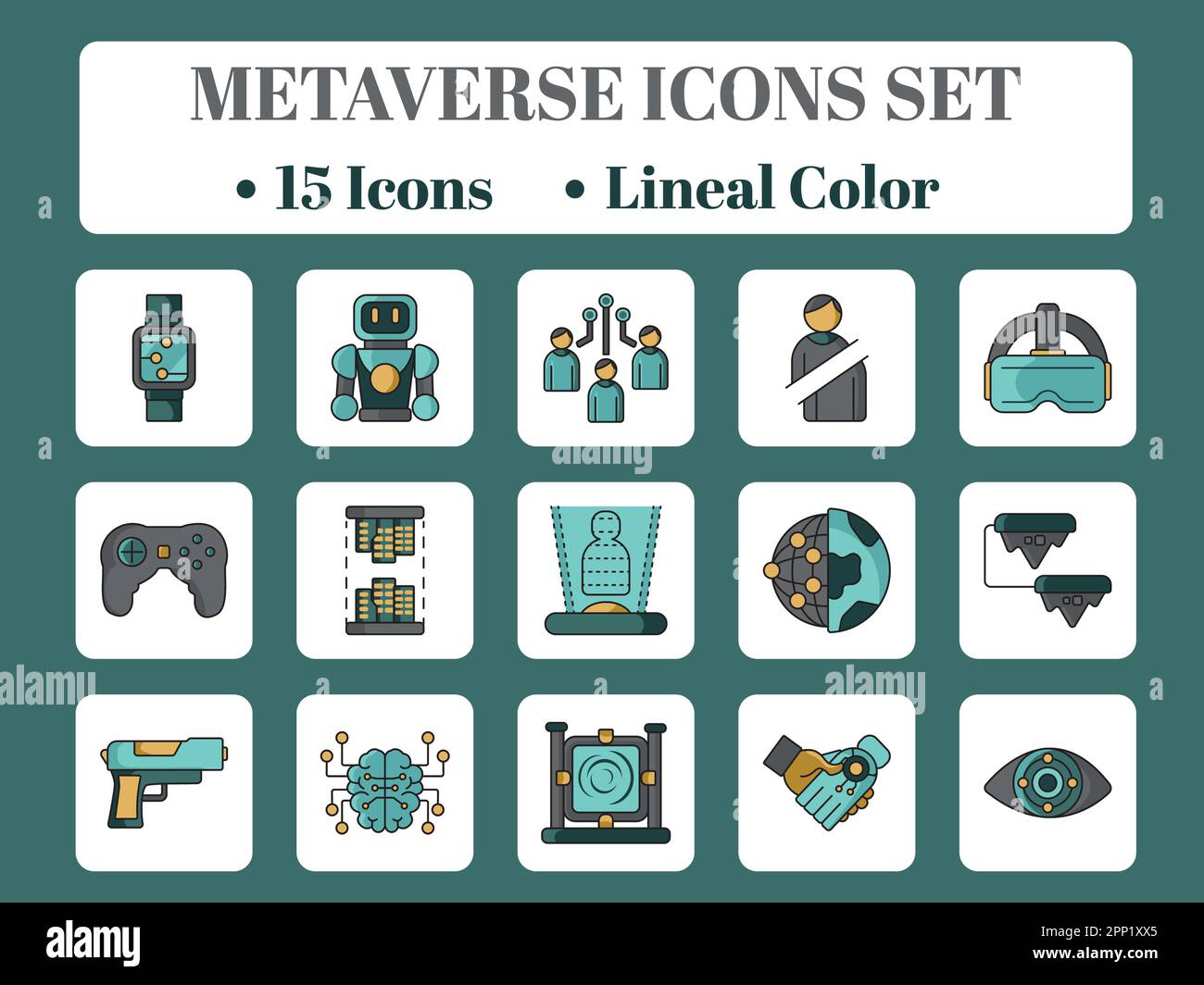 Metaverse robot Stock Vector Images - Alamy