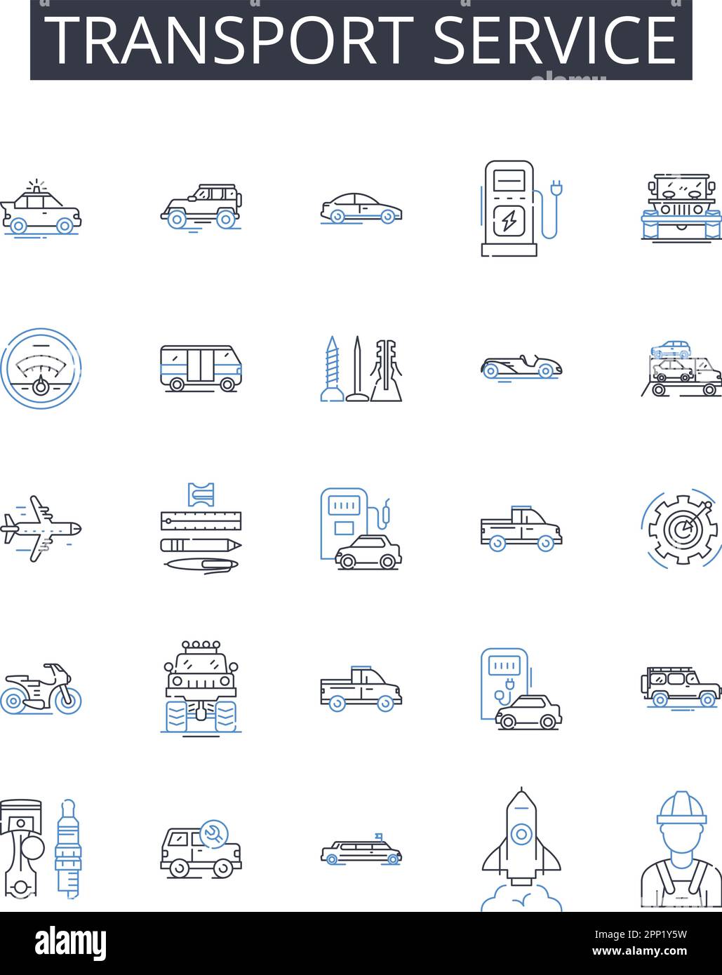 Ground support vehicle Stock Vector Images - Alamy