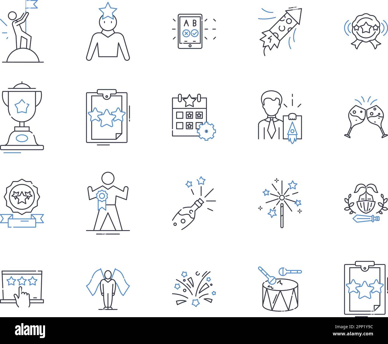 Security Line Icons Collection Firewall Encryption Authorization