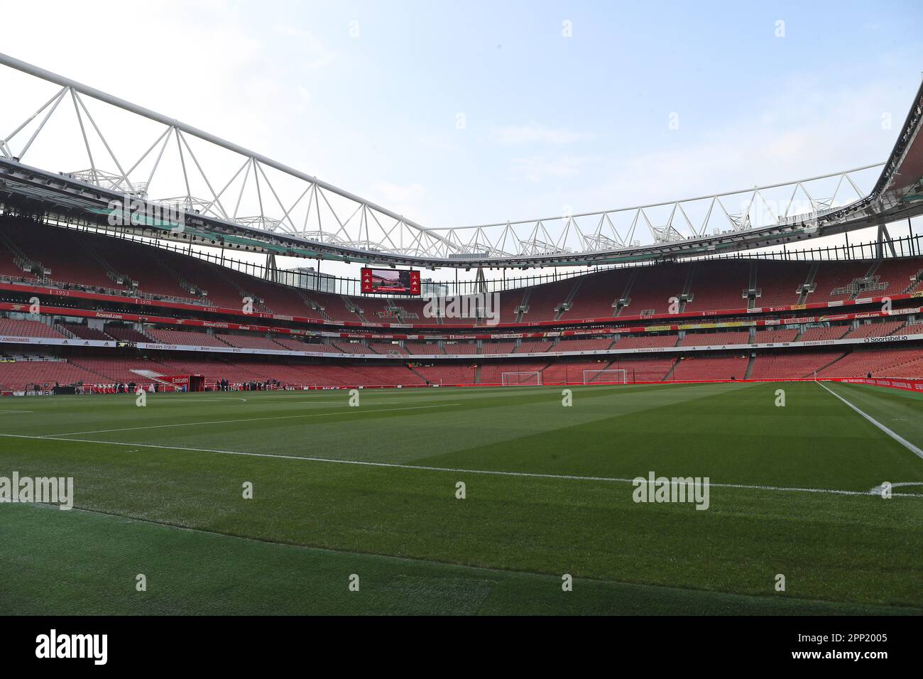 Emirates Stadium, London, UK. 21st Apr, 2023. Premier League League ...