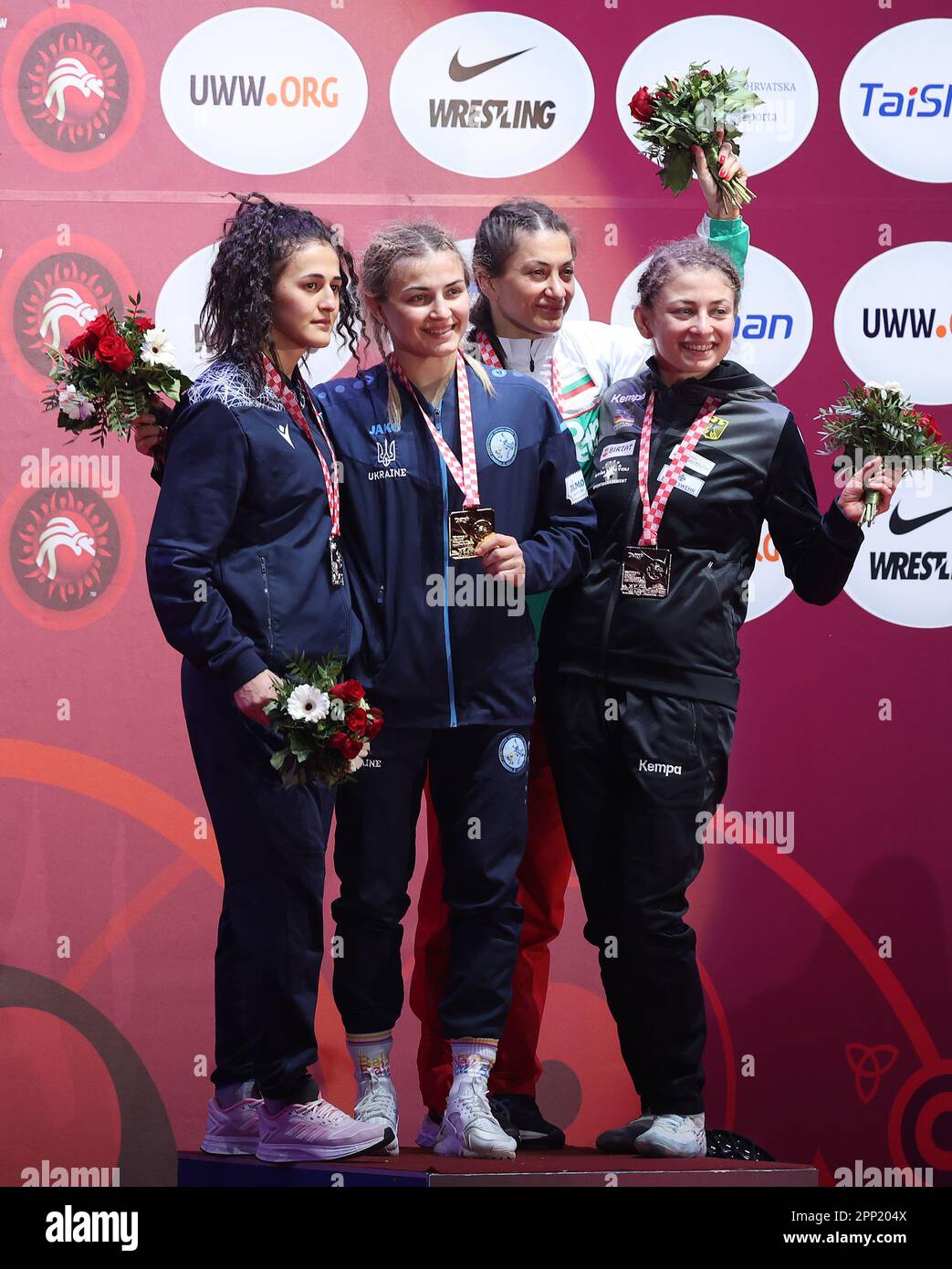 Zagreb, Croatia. 21st Apr, 2023. ZAGREB, CROATIA - APRIL 21: Silver ...