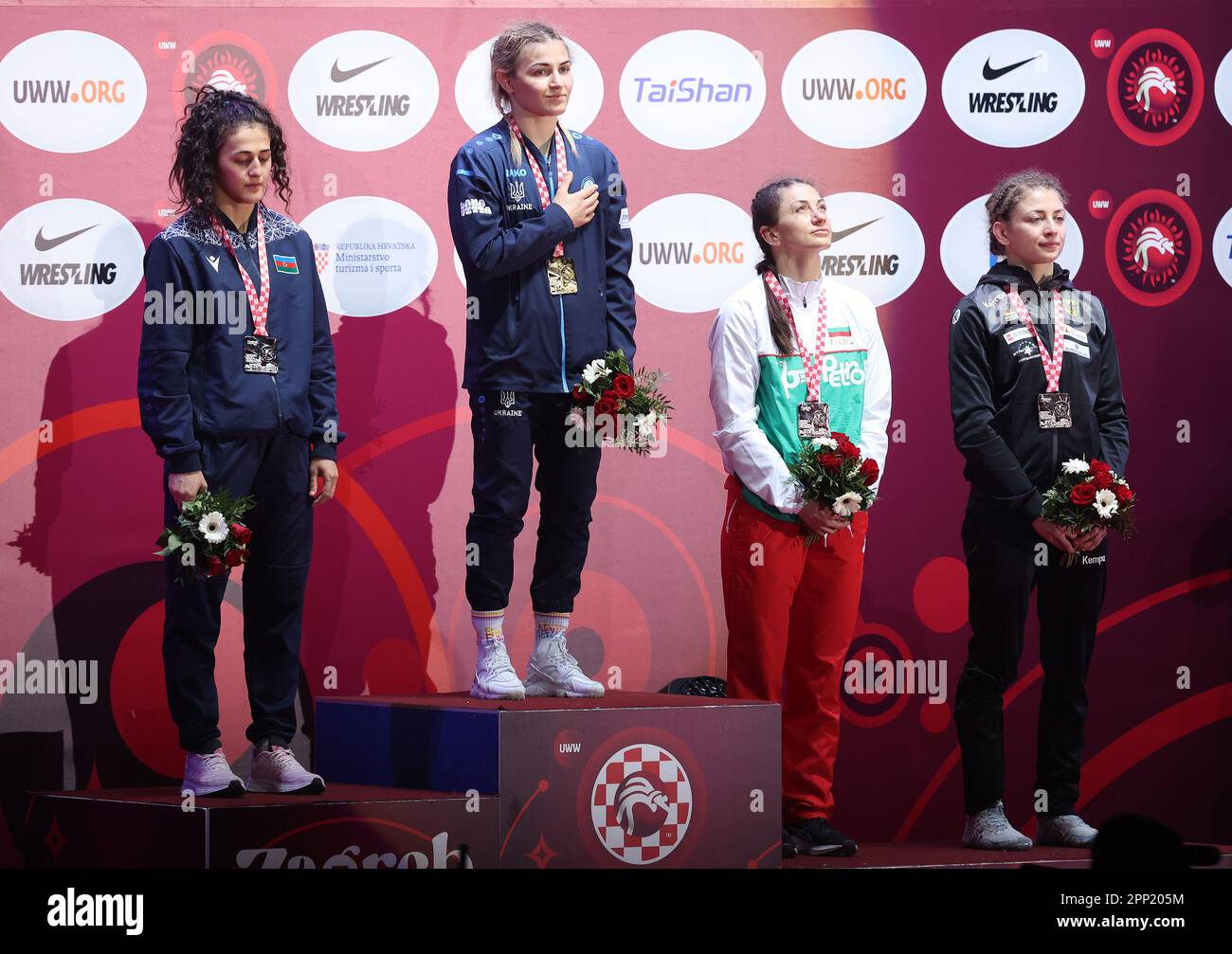 Zagreb, Croatia. 21st Apr, 2023. ZAGREB, CROATIA - APRIL 21: Silver ...