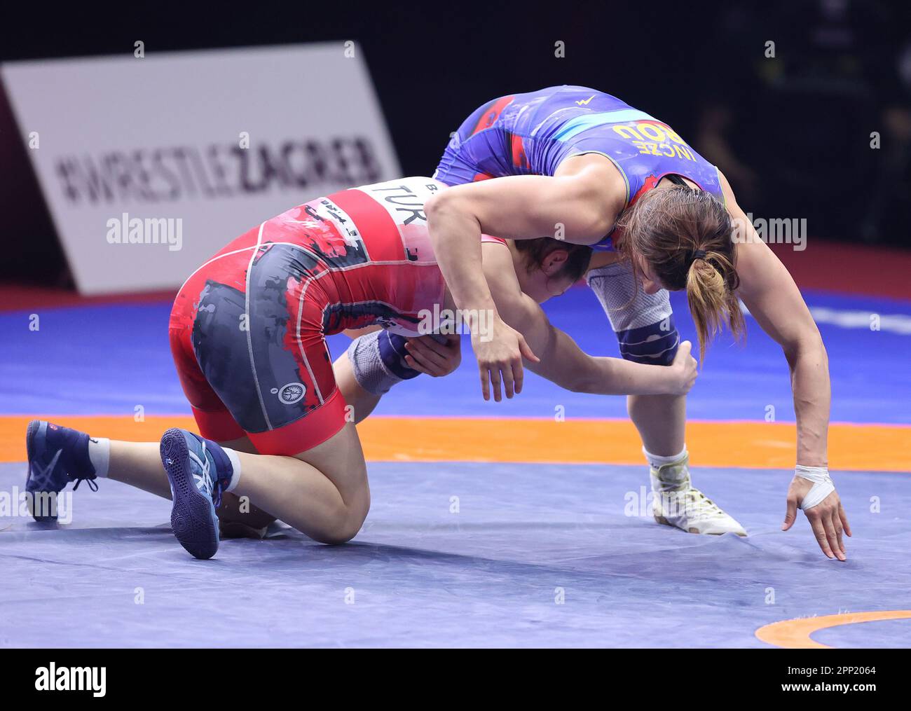 Zagreb, Croatia. 21st Apr, 2023. ZAGREB, CROATIA - APRIL 21: Busra Eefe ...