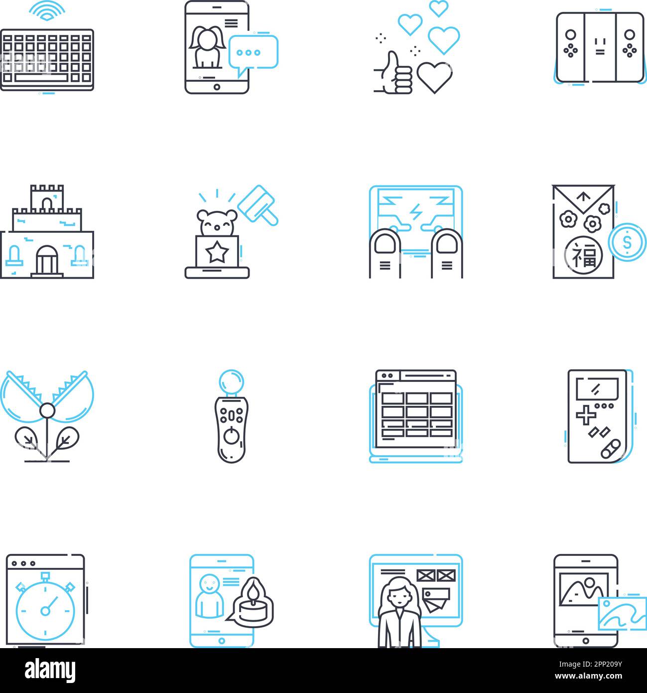 Environment Friendly Linear Icons Set Sustainable Eco Friendly Green