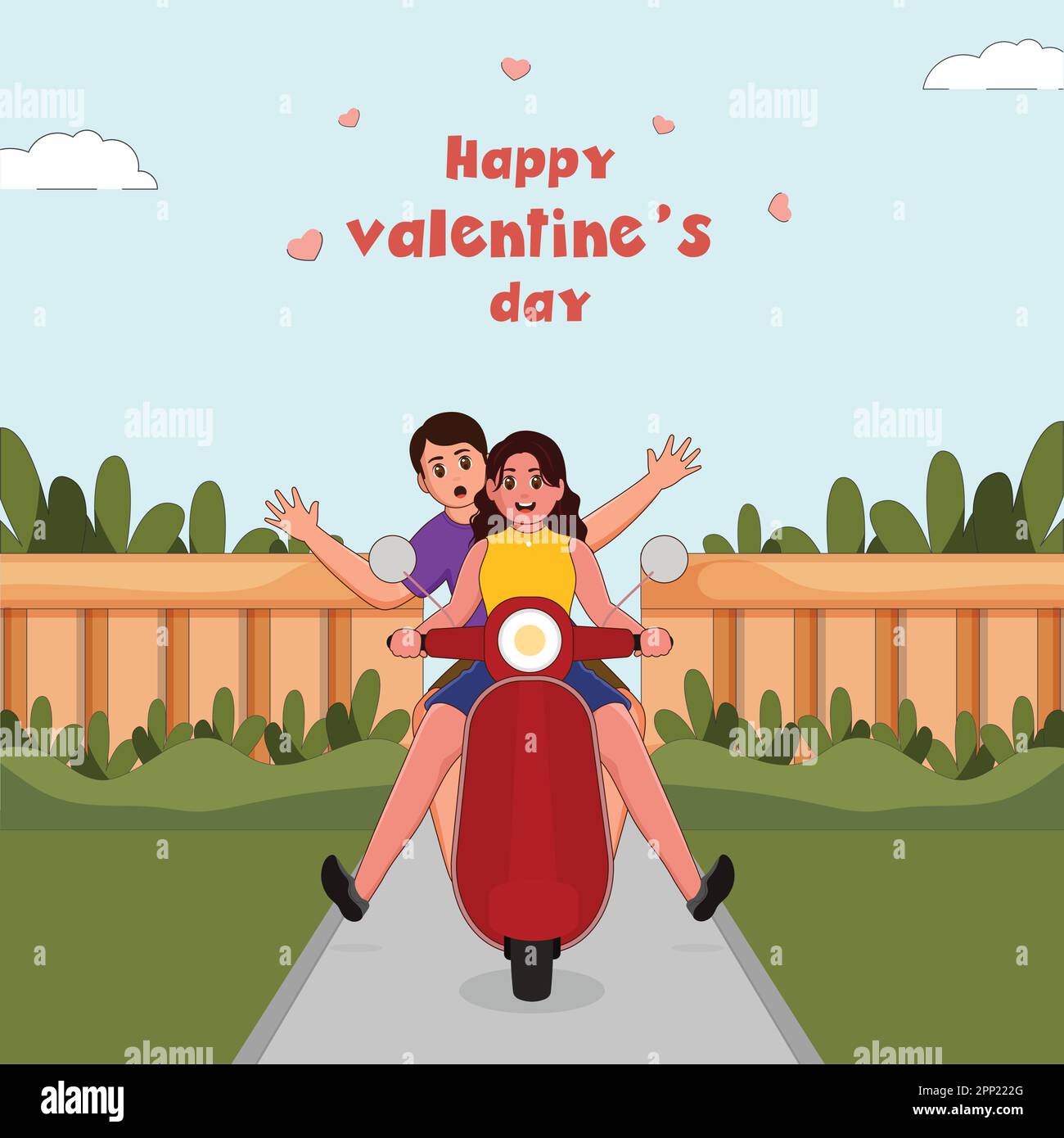 The long road festival Stock Vector Images - Alamy