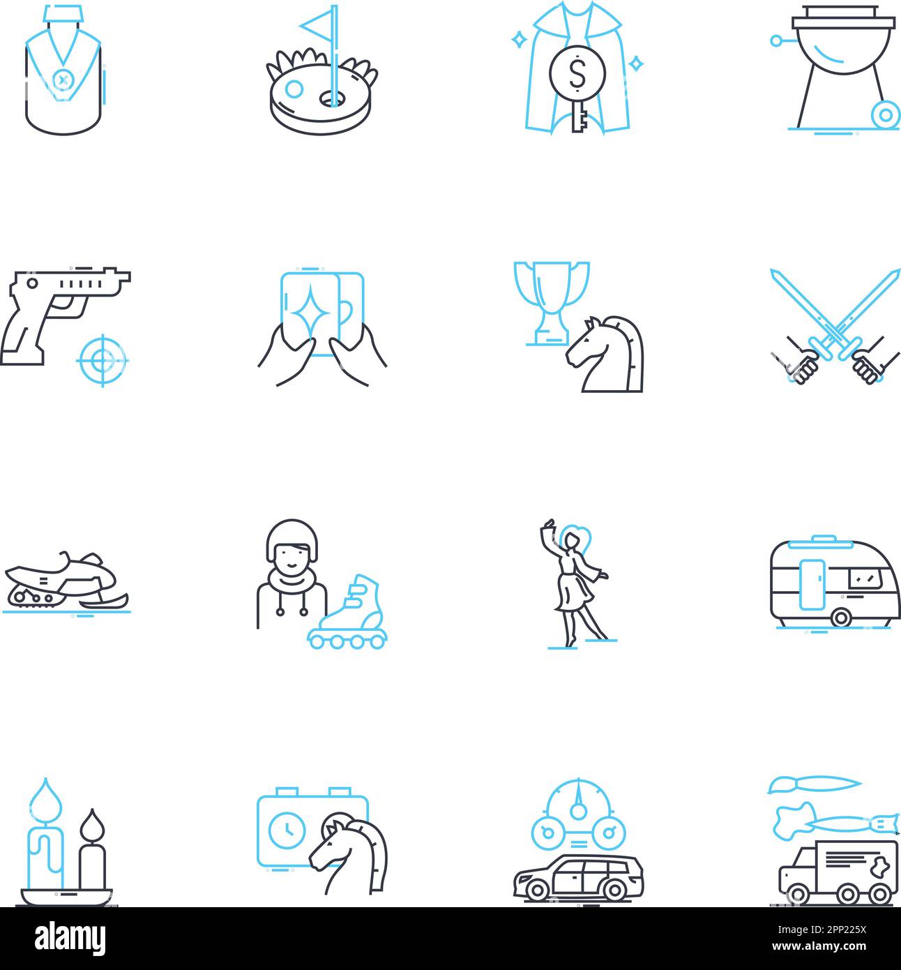 Emotional intelligence linear icons set. Empathy, Self-awareness, Self ...