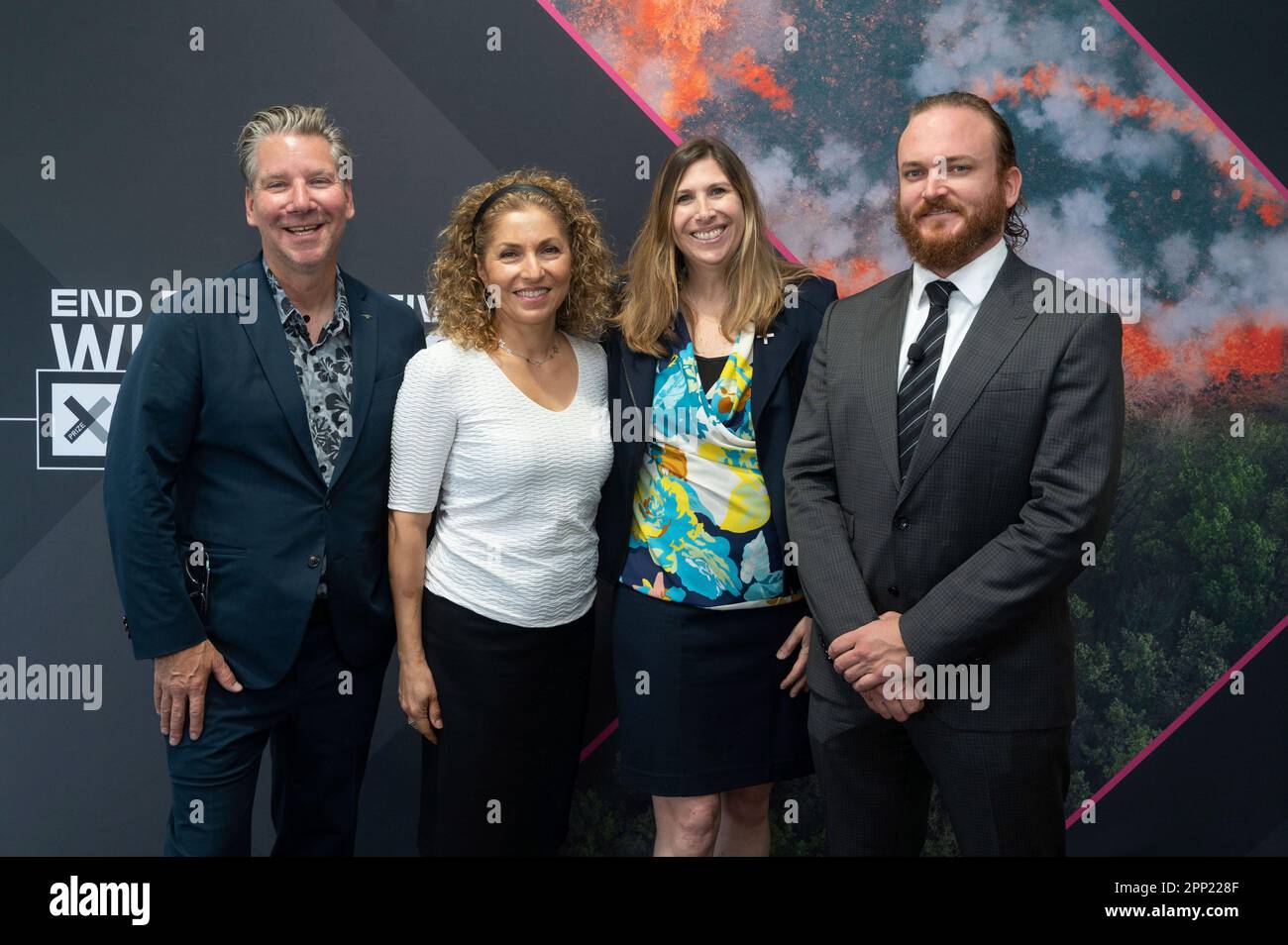 IMAGE DISTRIBUTED FOR XPRIZE - From left, members of the XPRIZE ...
