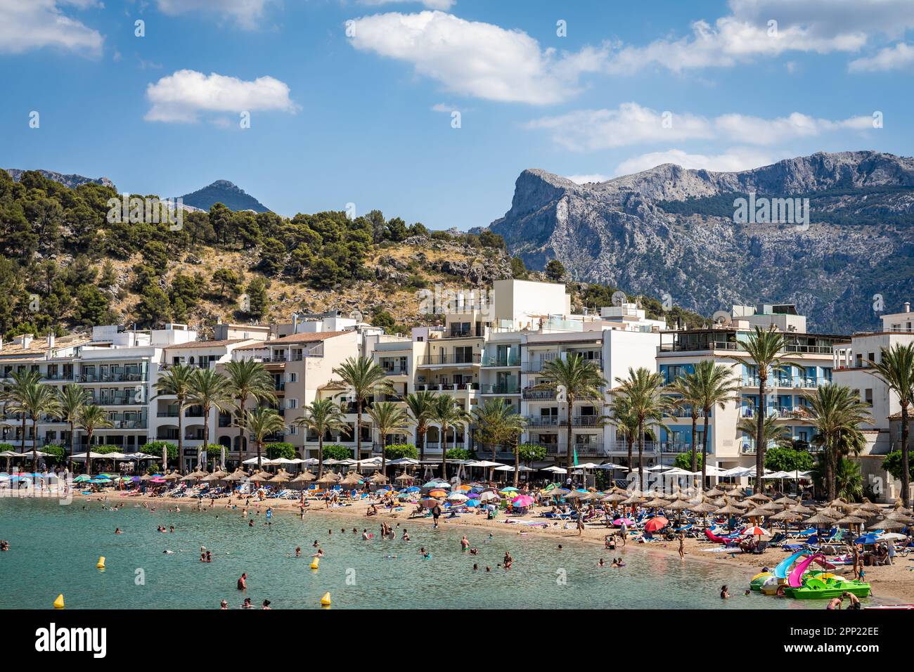 Palm lined beach promenade hi-res stock photography and images - Alamy