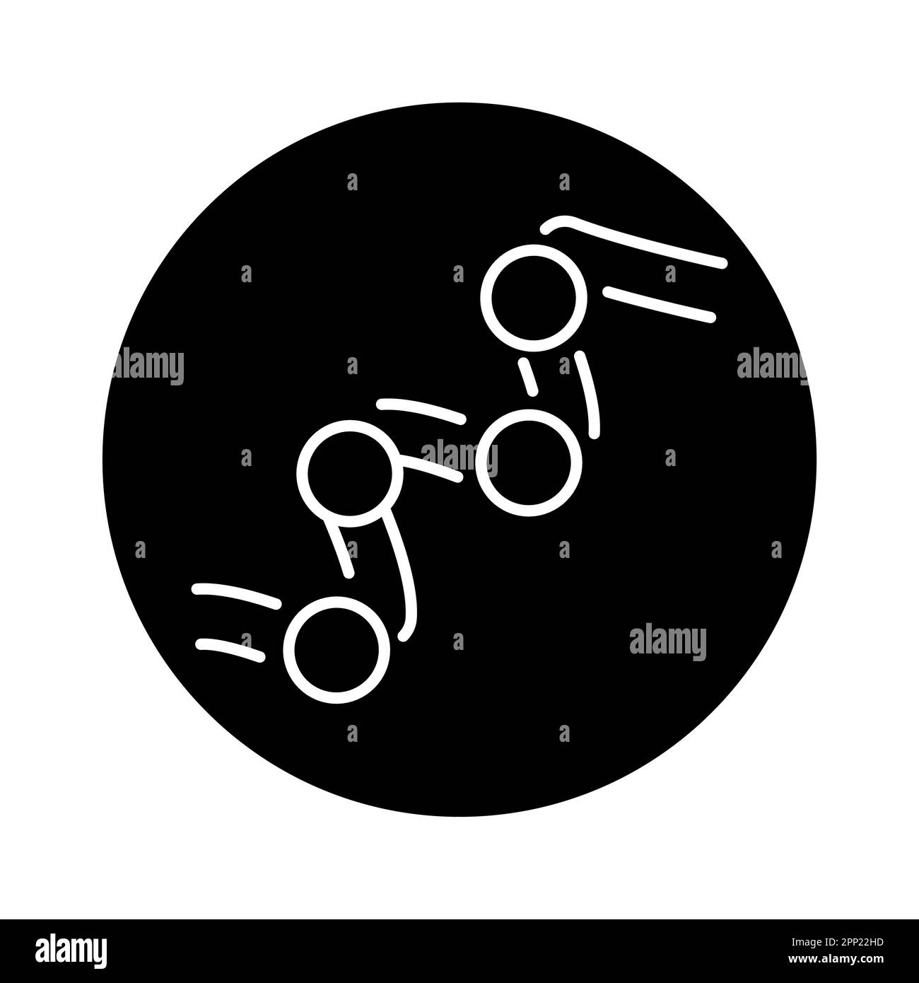 Protein formule color line icon. Pictogram for web page, mobile app ...