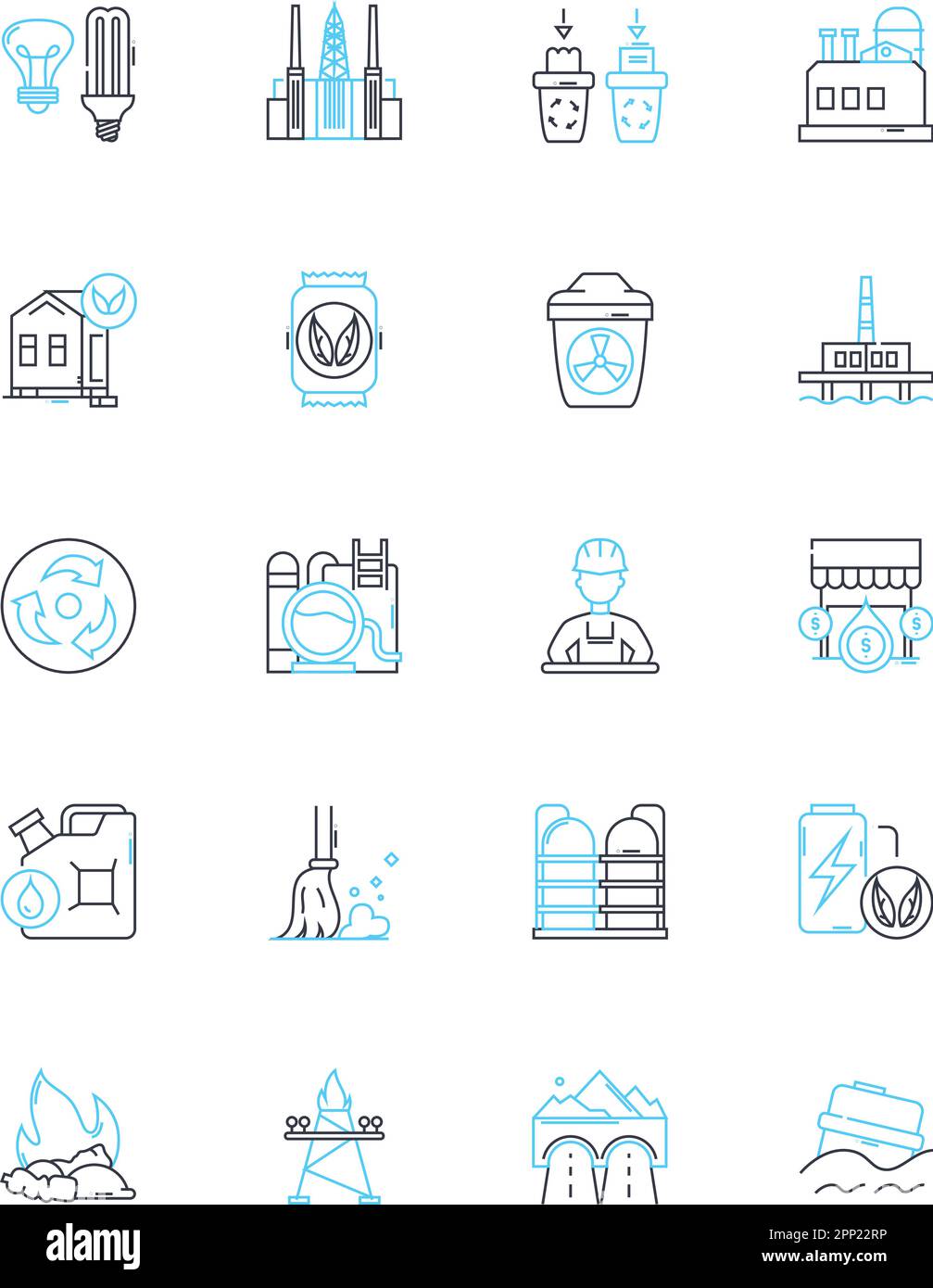 Agile Development Linear Icons Set Iterative Scrum Sprint