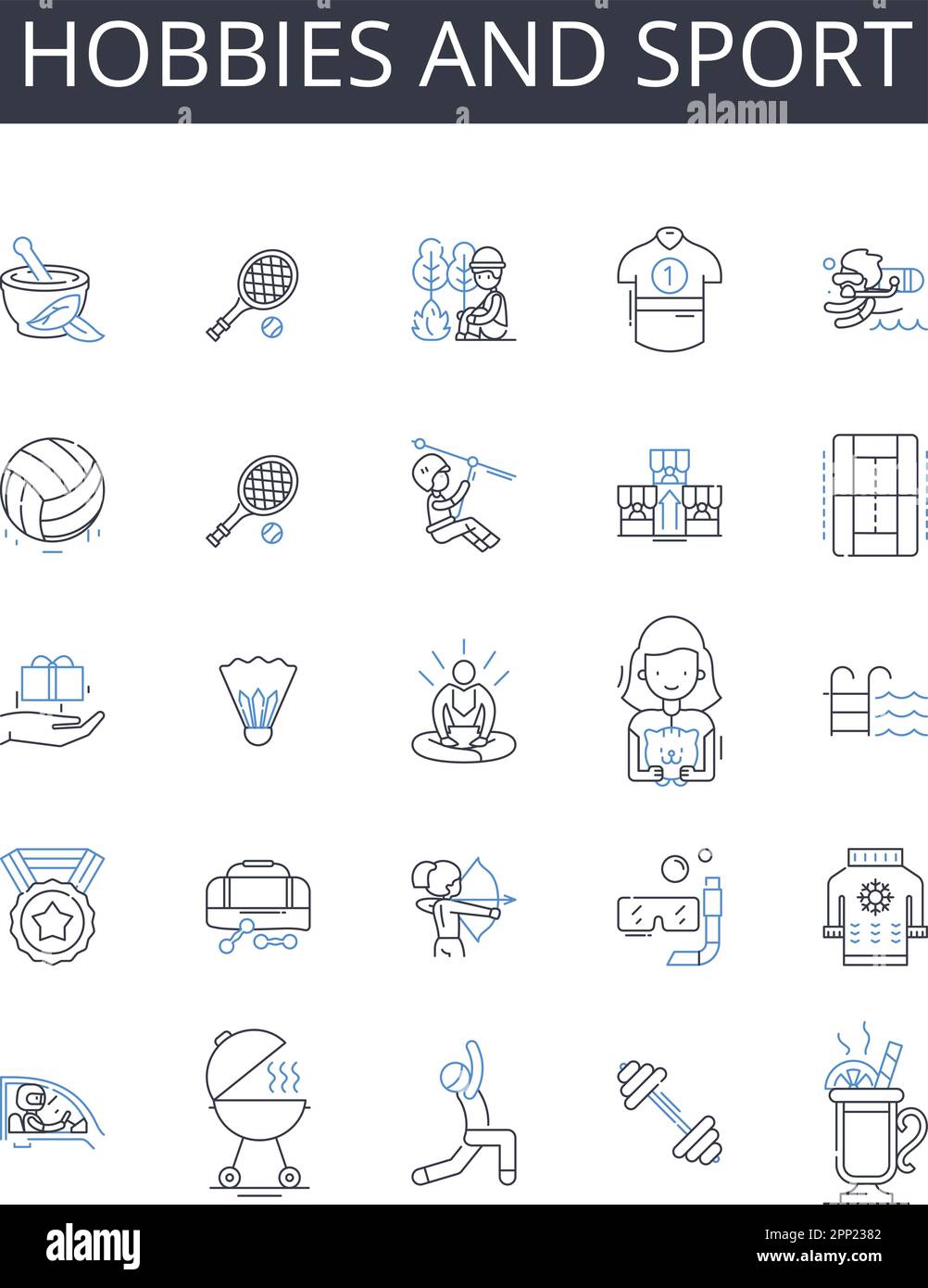 Recreational interests Stock Vector Images - Alamy