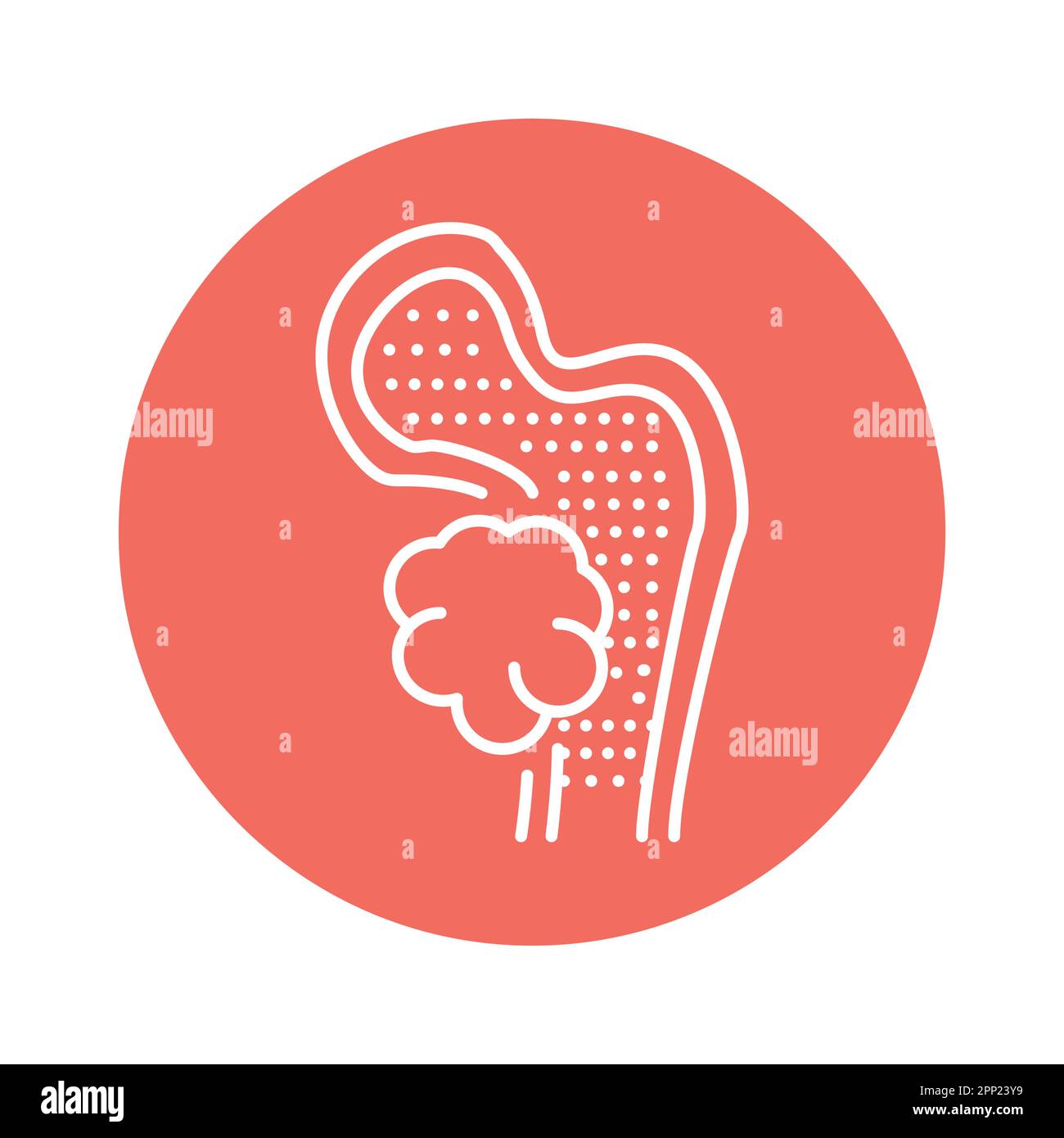 Systemic Lupus Erythematosus color line icon. Pictogram for web page ...