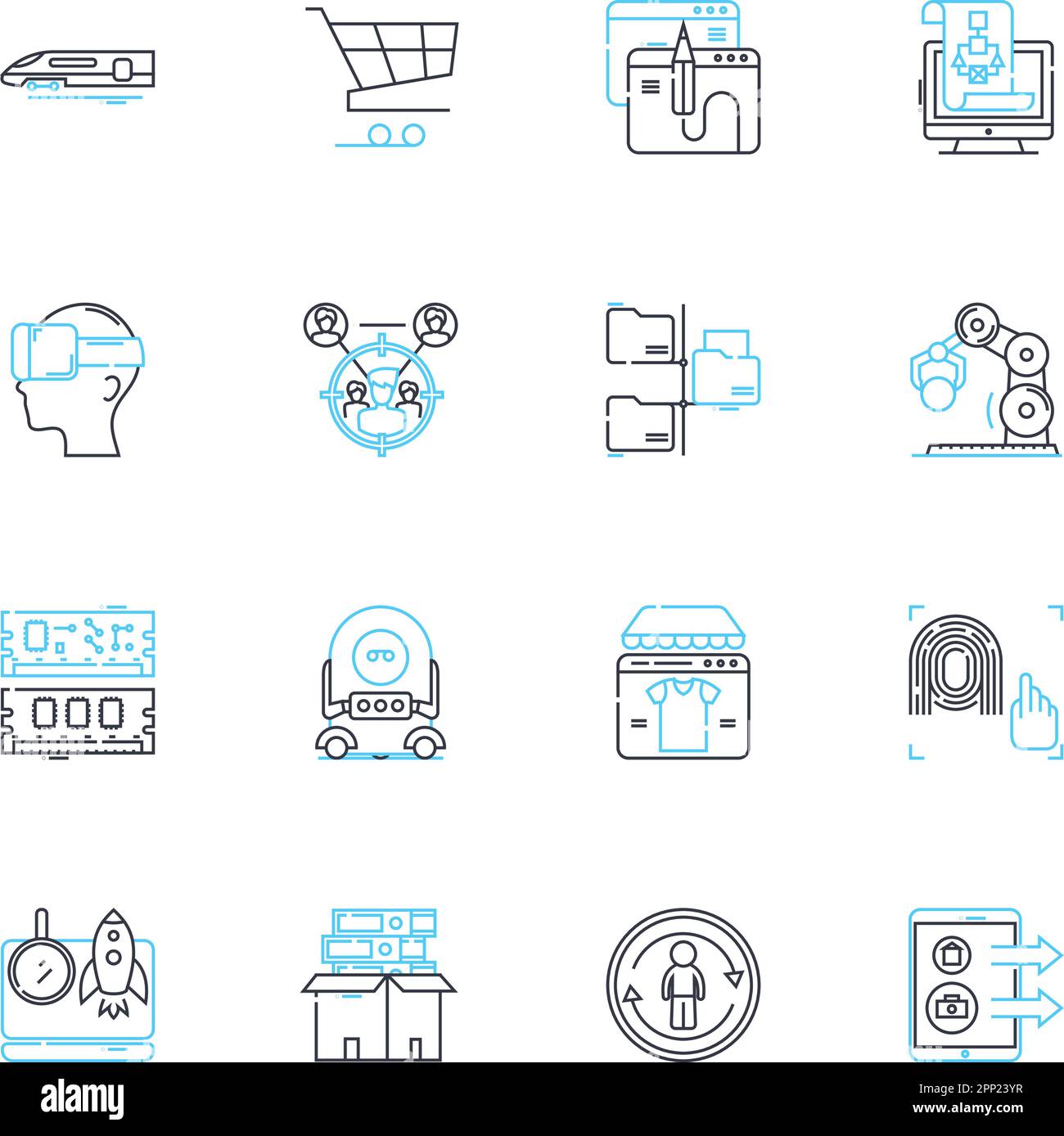 Video streaming linear icons set. Streaming, Video, Watch, Online, Live, Broadcast, Digital line ...