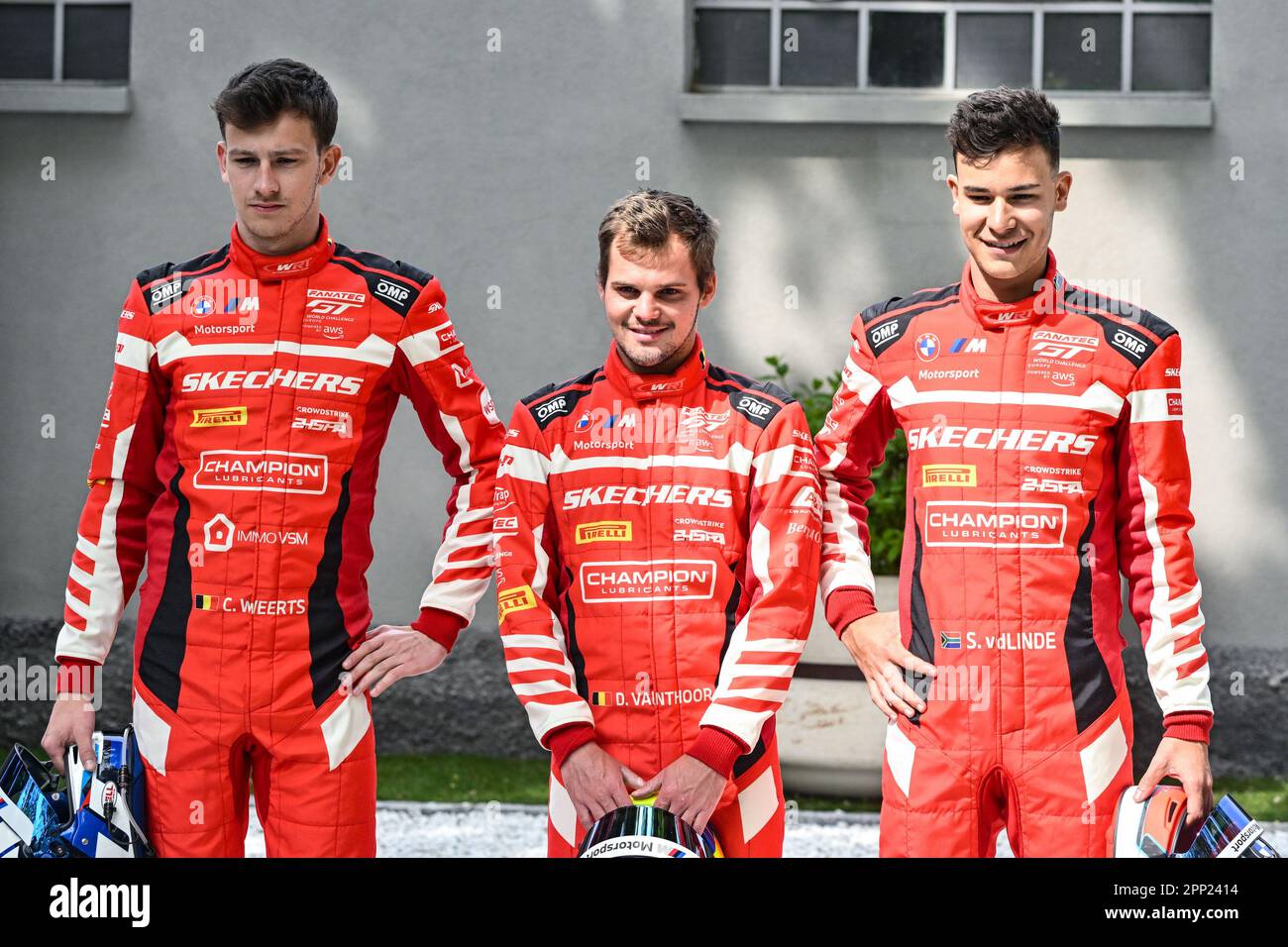 Monza, Italy. 21st Apr, 2023. Charles WEERTS, Dries VANTHOOR, Sheldon ...