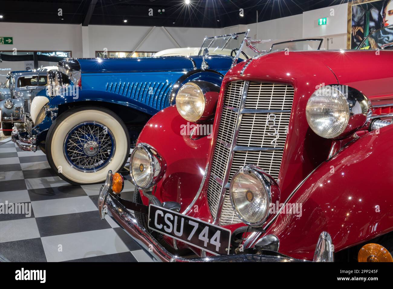 Sparkford.Somerset.United Kingdom.March 26th 2023.An Auburn 852 ...
