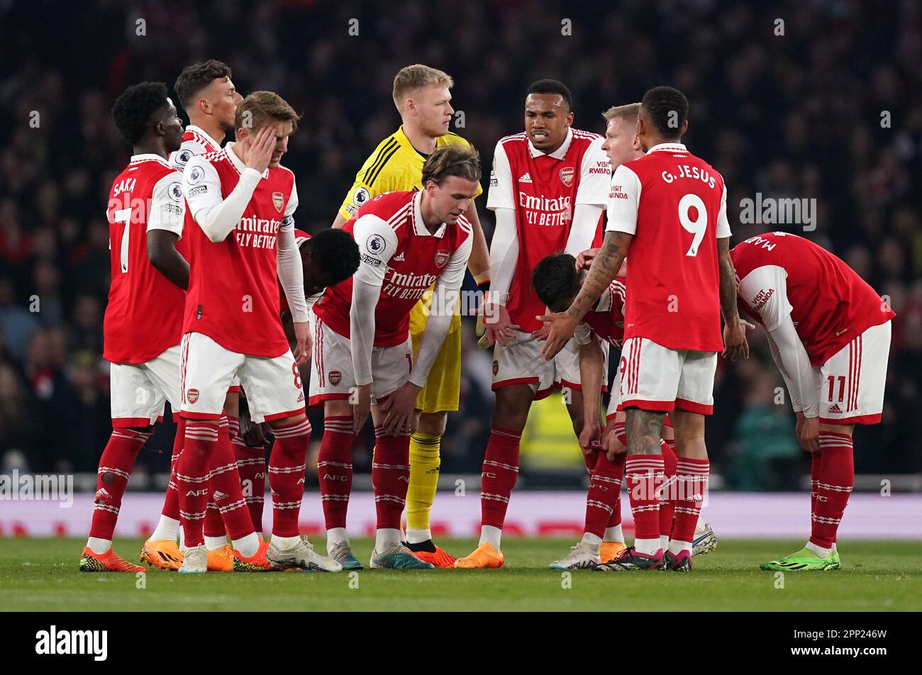 Arsenal players april 2023 hi-res stock photography and images - Alamy