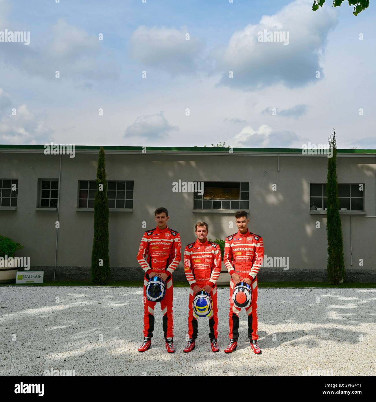 Monza, Italy. 21st Apr, 2023. Charles WEERTS, Dries VANTHOOR, Sheldon ...