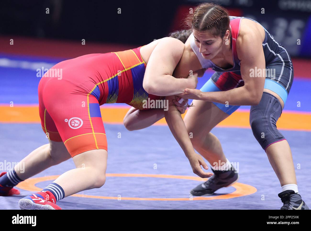 Zagreb, Croatia. 21st Apr, 2023. ZAGREB, CROATIA - APRIL 21: Alexandra ...