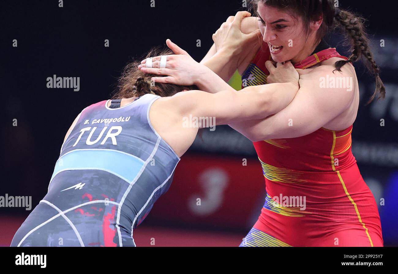 Zagreb, Croatia. 21st Apr, 2023. ZAGREB, CROATIA - APRIL 21: Alexandra ...