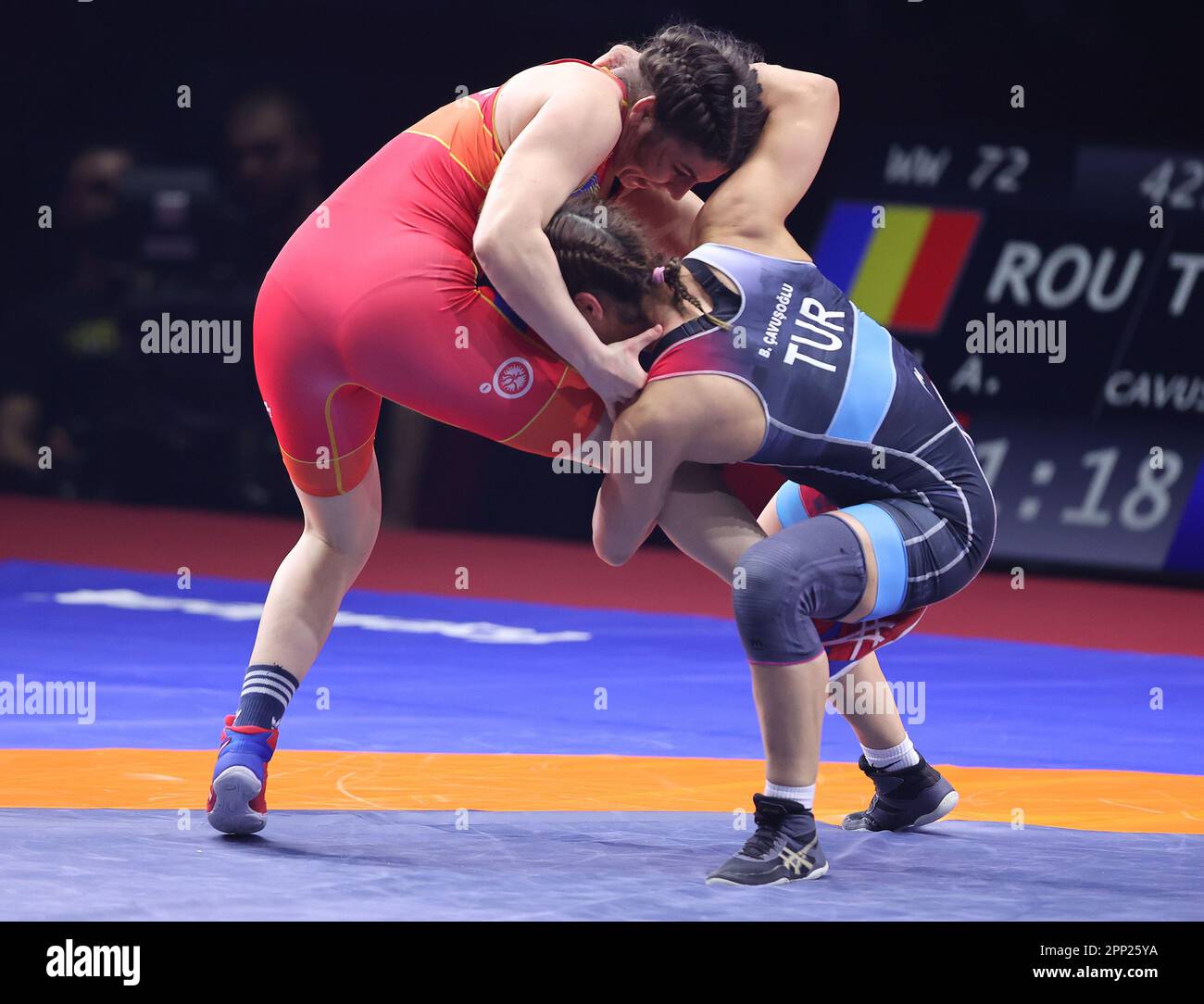 Zagreb, Croatia. 21st Apr, 2023. ZAGREB, CROATIA - APRIL 21: Alexandra ...