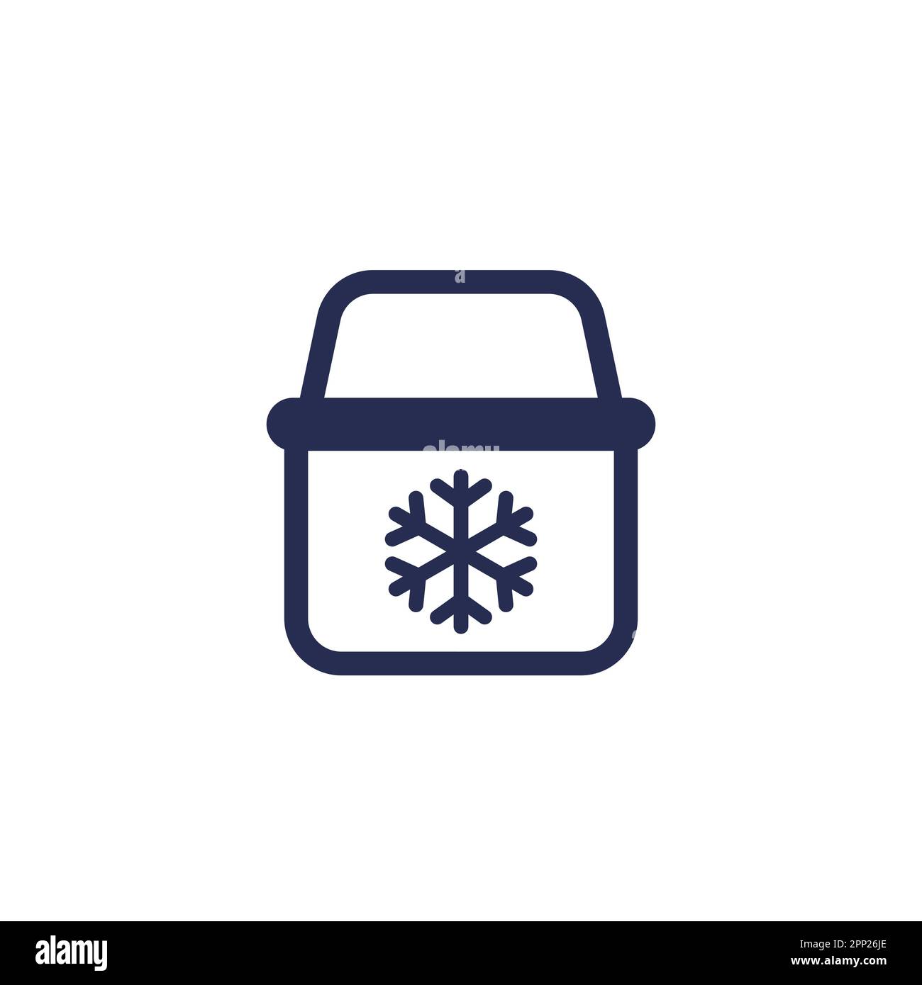 Cooler on the beach Stock Vector Images - Alamy