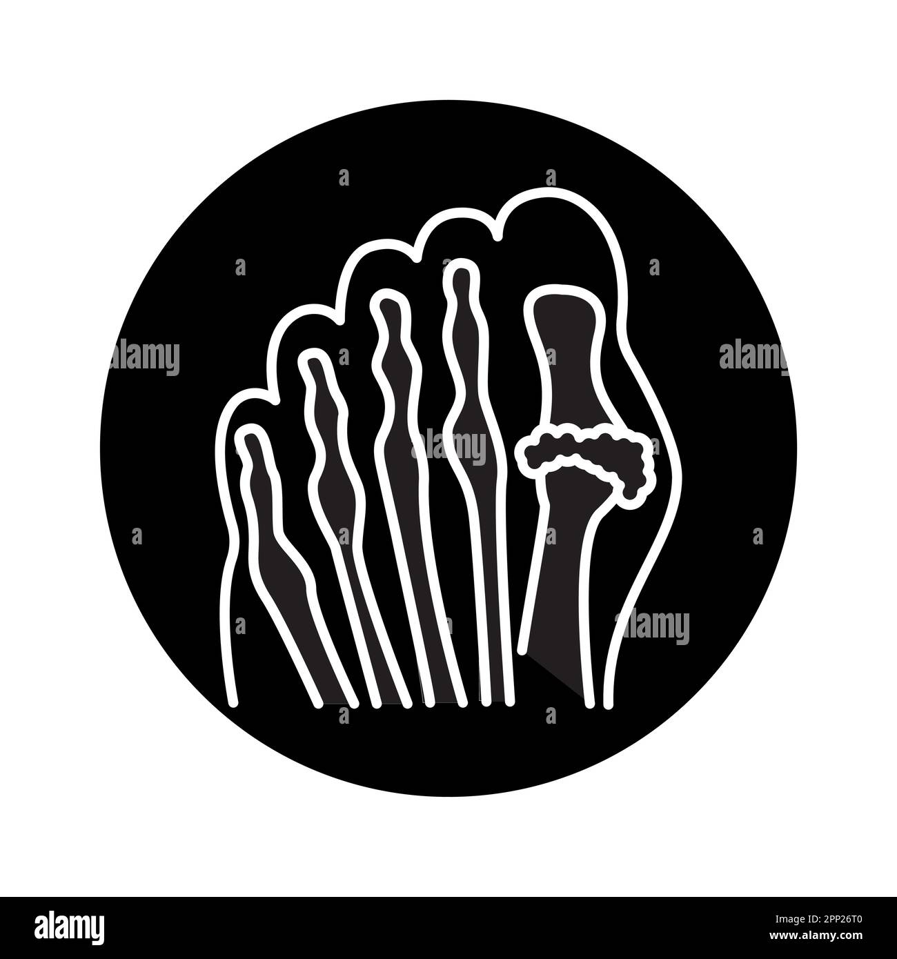 Gout color line icon. Pictogram for web page Stock Vector Image & Art ...