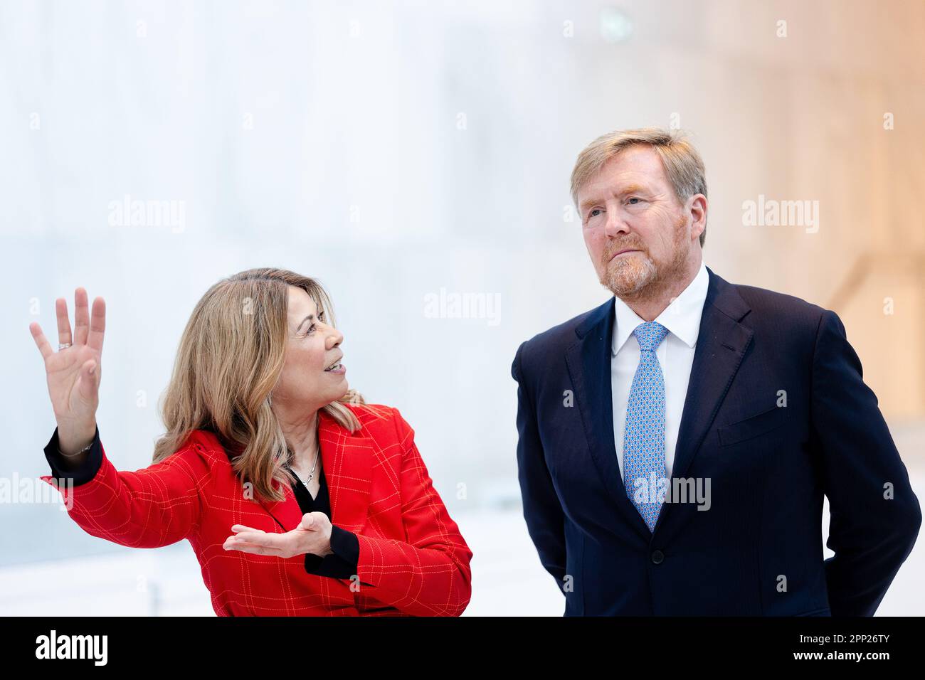 APELDOORN - King Willem-Alexander with Dikkie Scipio, (architect KAAN ...