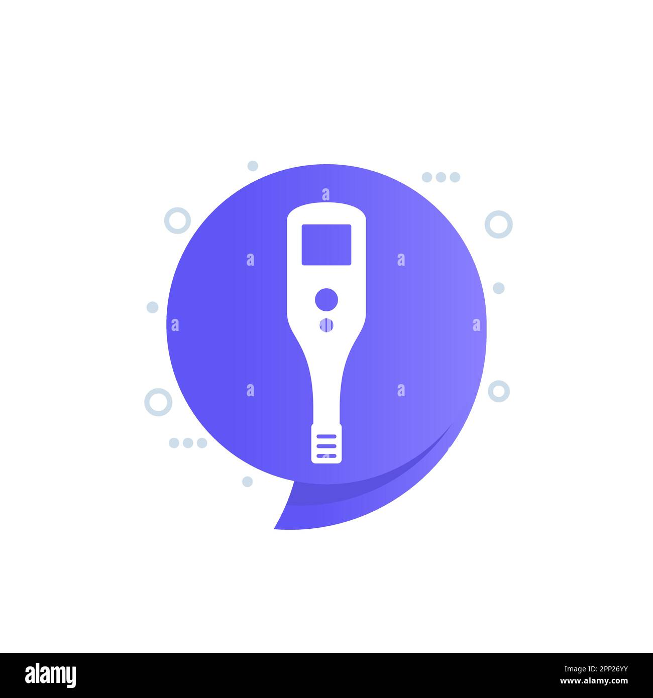 ph meter or tester icon, lab testing vector Stock Vector Image & Art ...