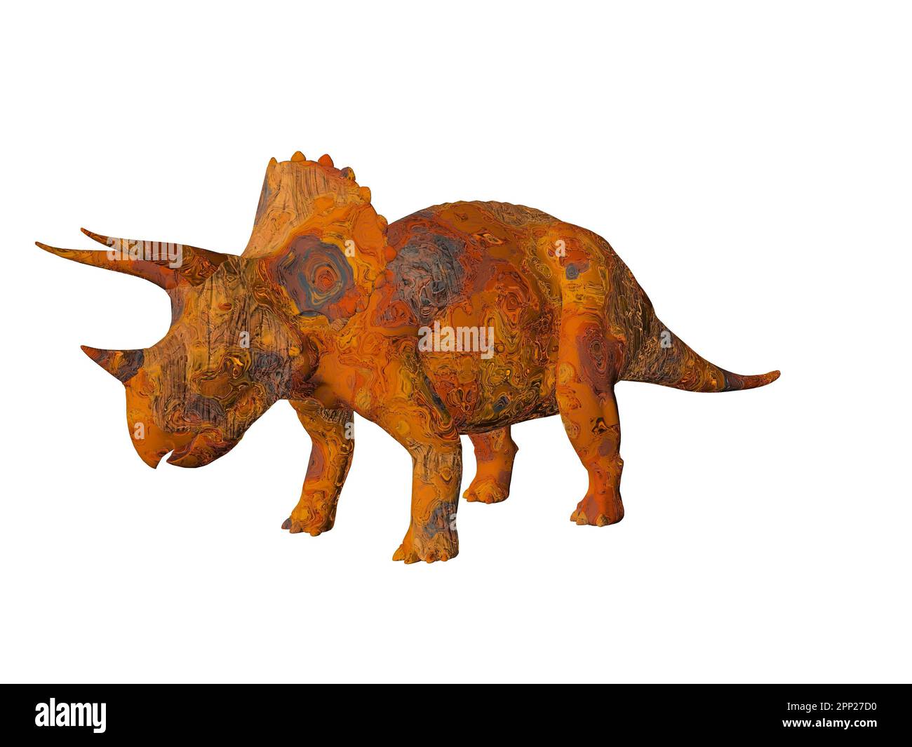 Triceratops an ancient jurassic extinct reptile Stock Photo - Alamy