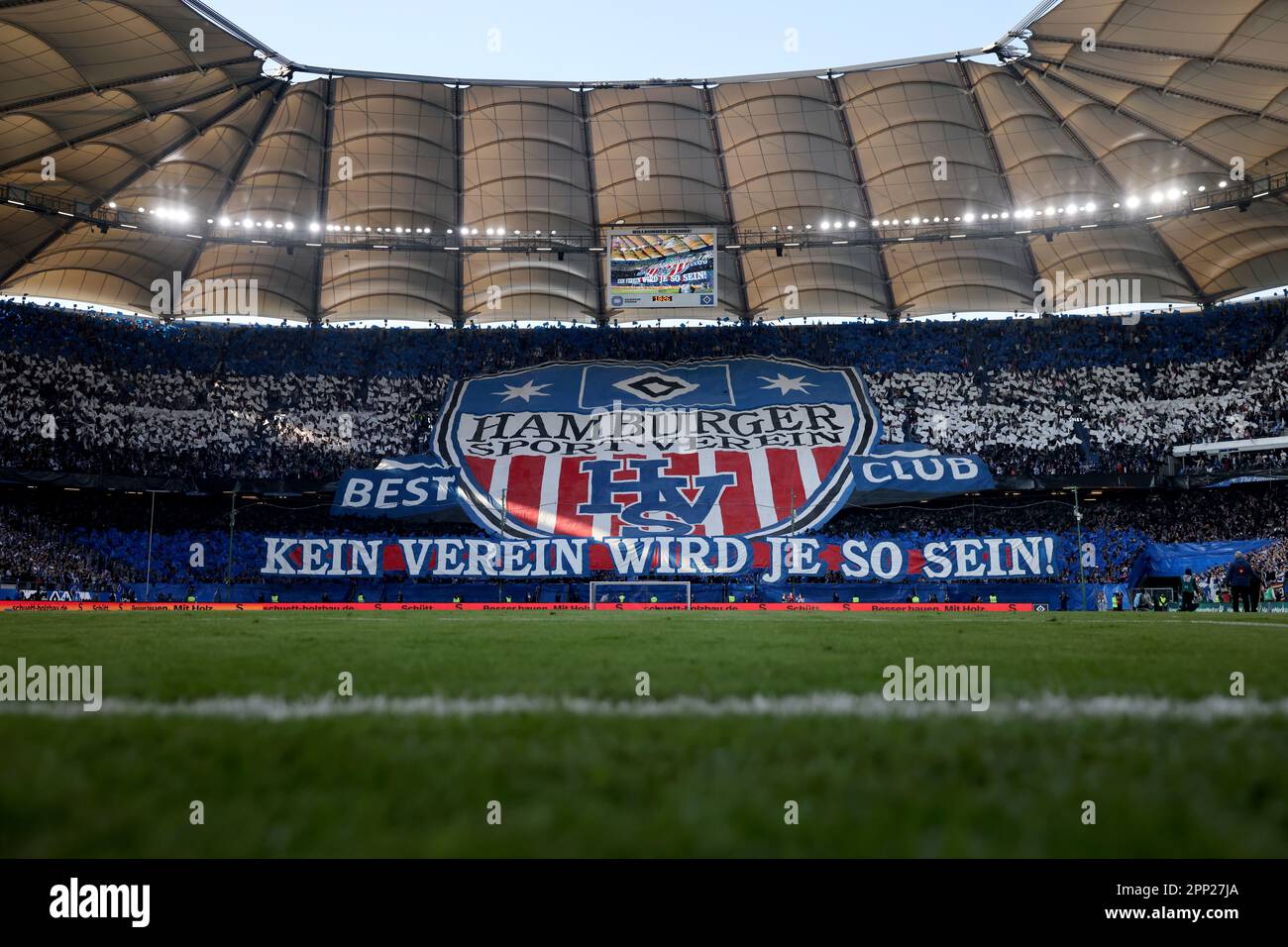 Hamburg, Germany. 21st Apr, 2023. Soccer: 2. Bundesliga, 29. matchday ...