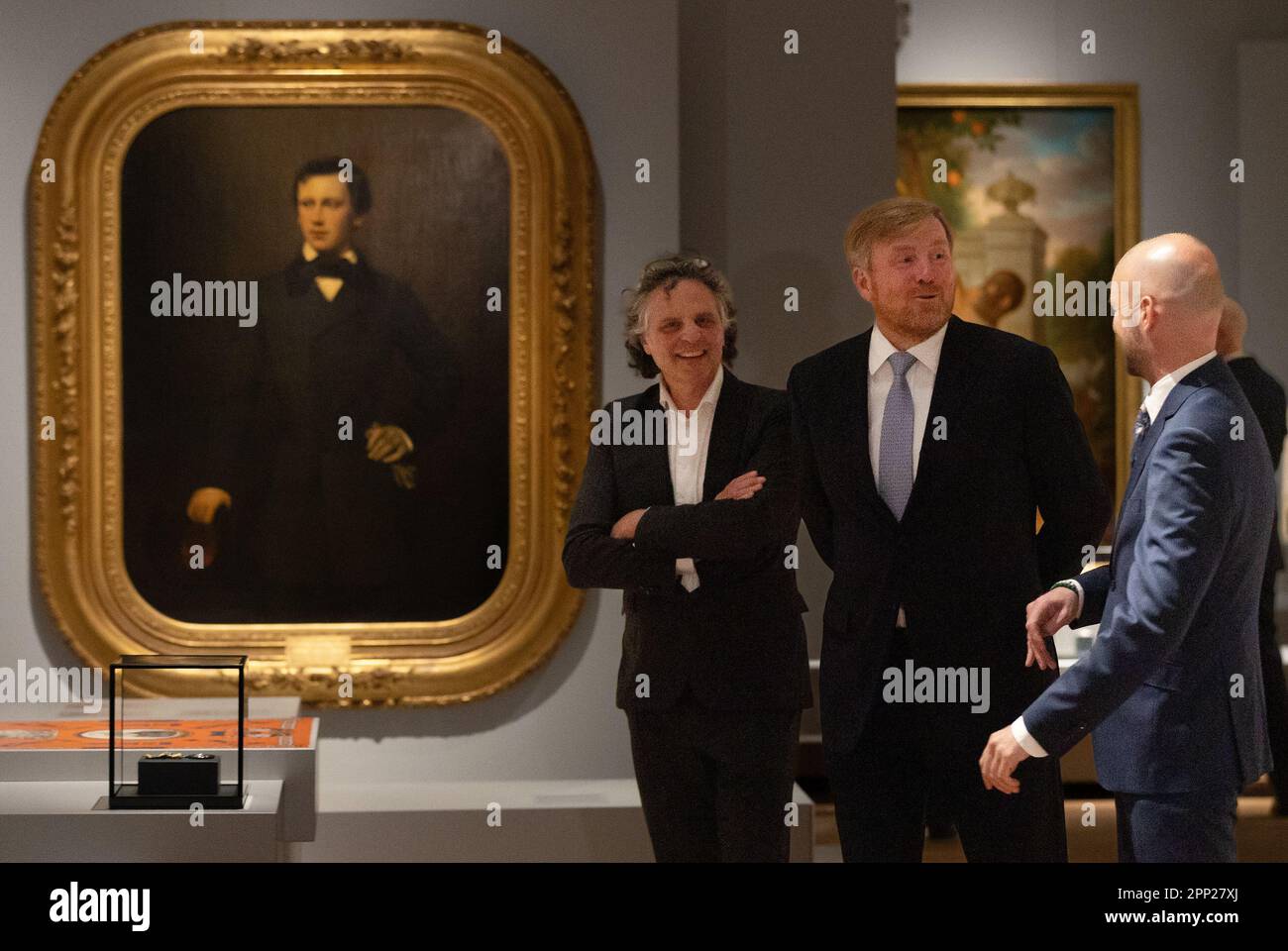 APELDOORN - King Willem-Alexander during the tour of the renovated Het ...