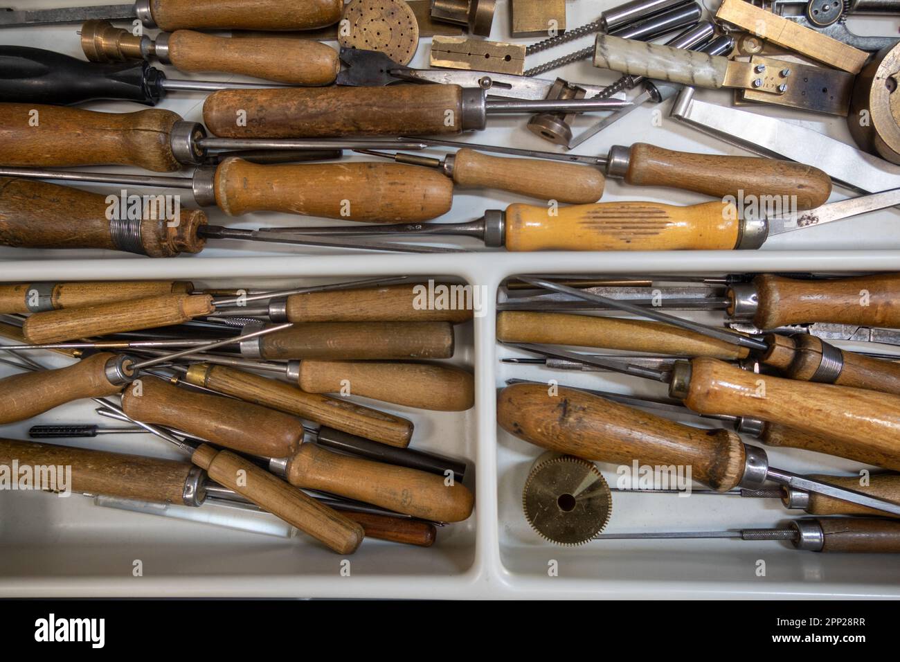 Screwdrivers on a workbench hi-res stock photography and images - Alamy