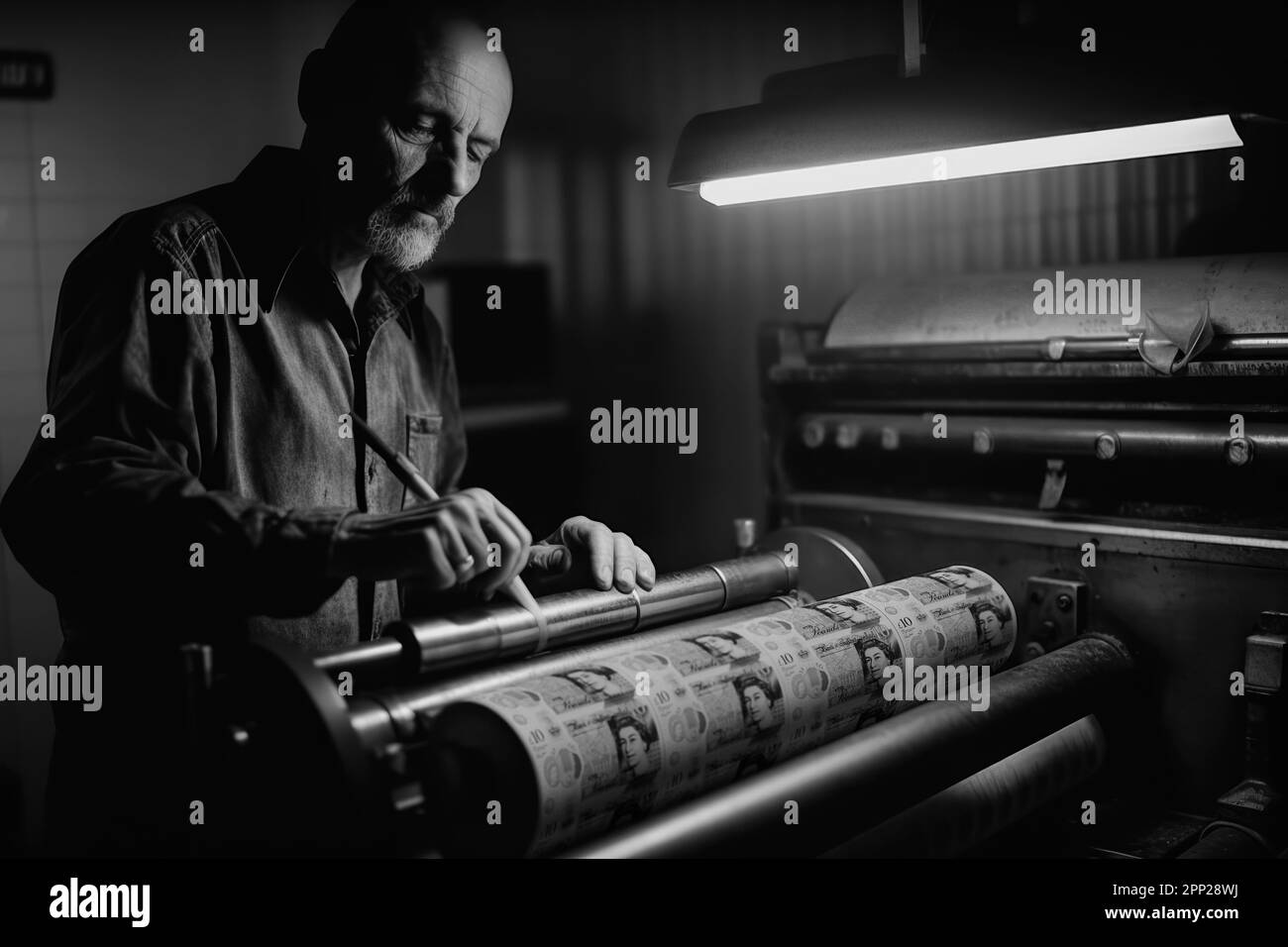 Money fraud pounds hi-res stock photography and images - Alamy