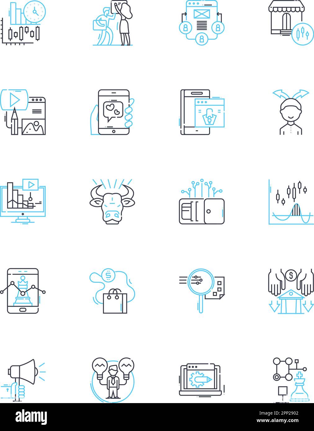 Environmental sustainability linear icons set. Conservation, Ecology ...