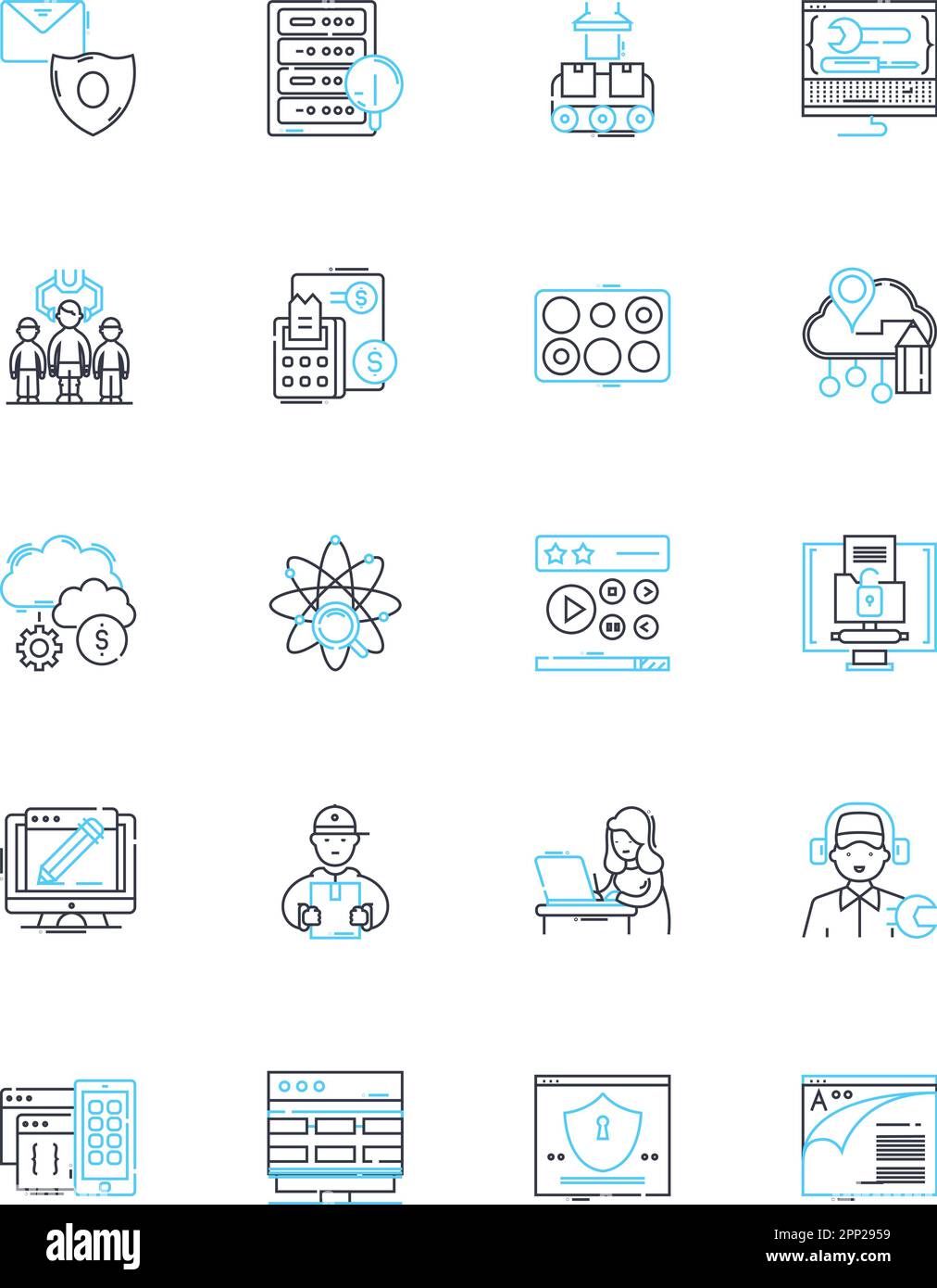 Cloud deployment vector vectors hi-res stock photography and images - Alamy